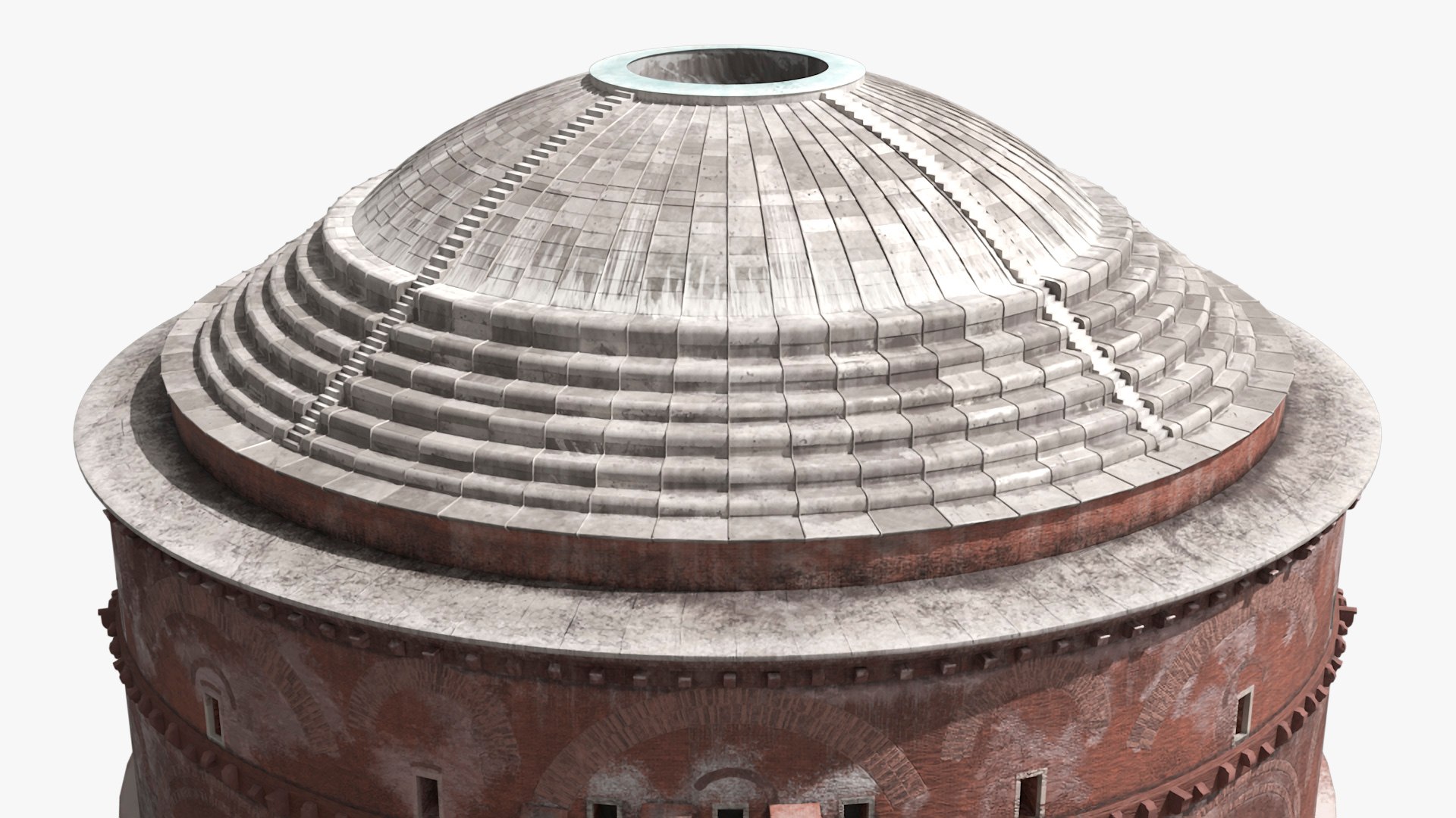 Ancient Roman Pantheon Building 3D Model - TurboSquid 2319020
