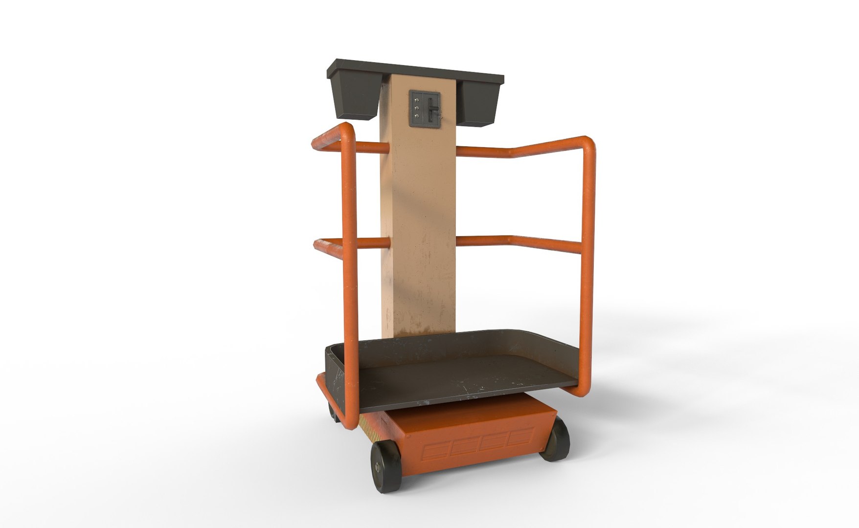 Hydraulic Lift 3D Model - TurboSquid 1443188