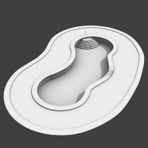 kids pool 3d model
