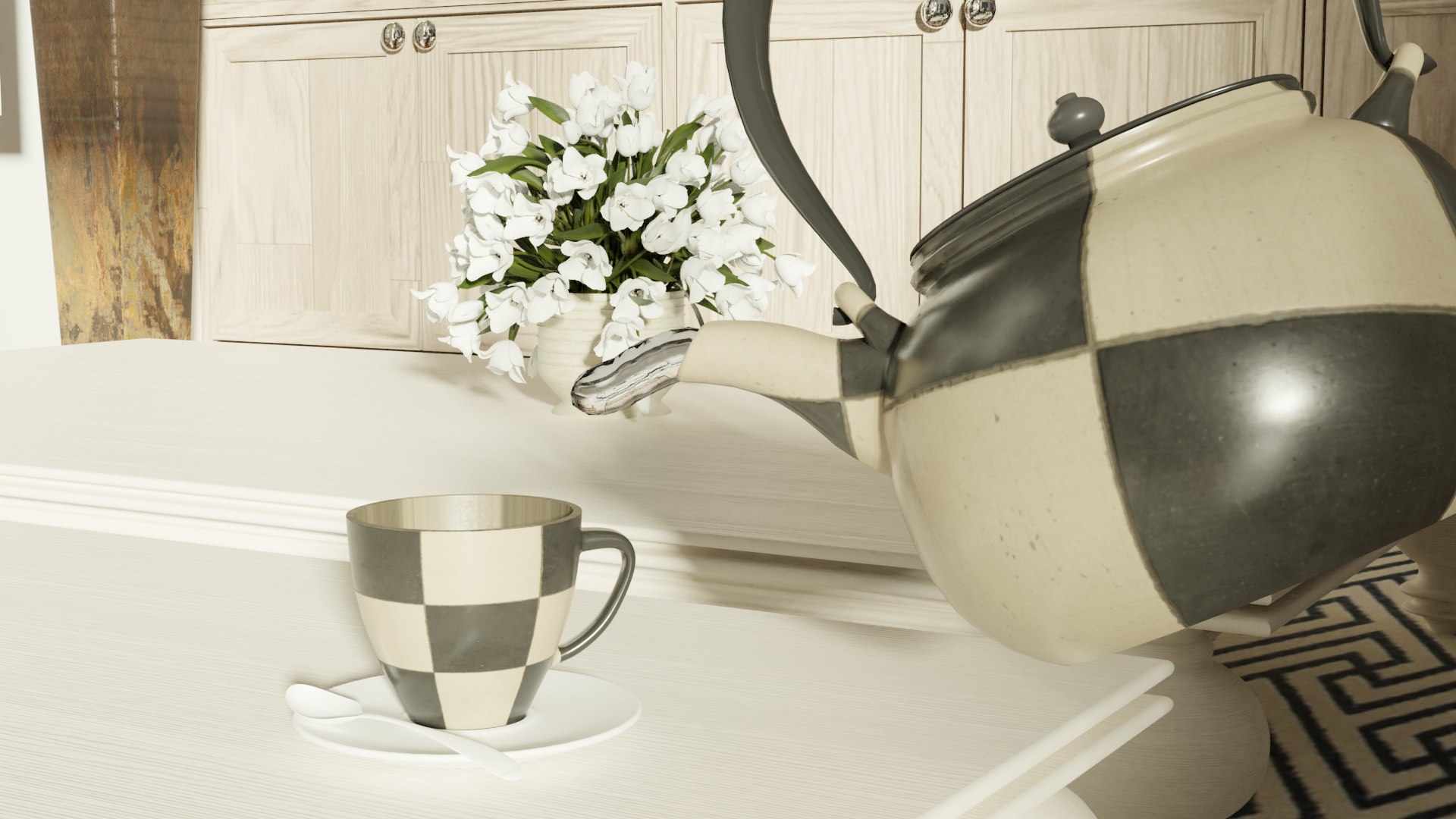 3D Realistic Coffee Table - TurboSquid 1533582