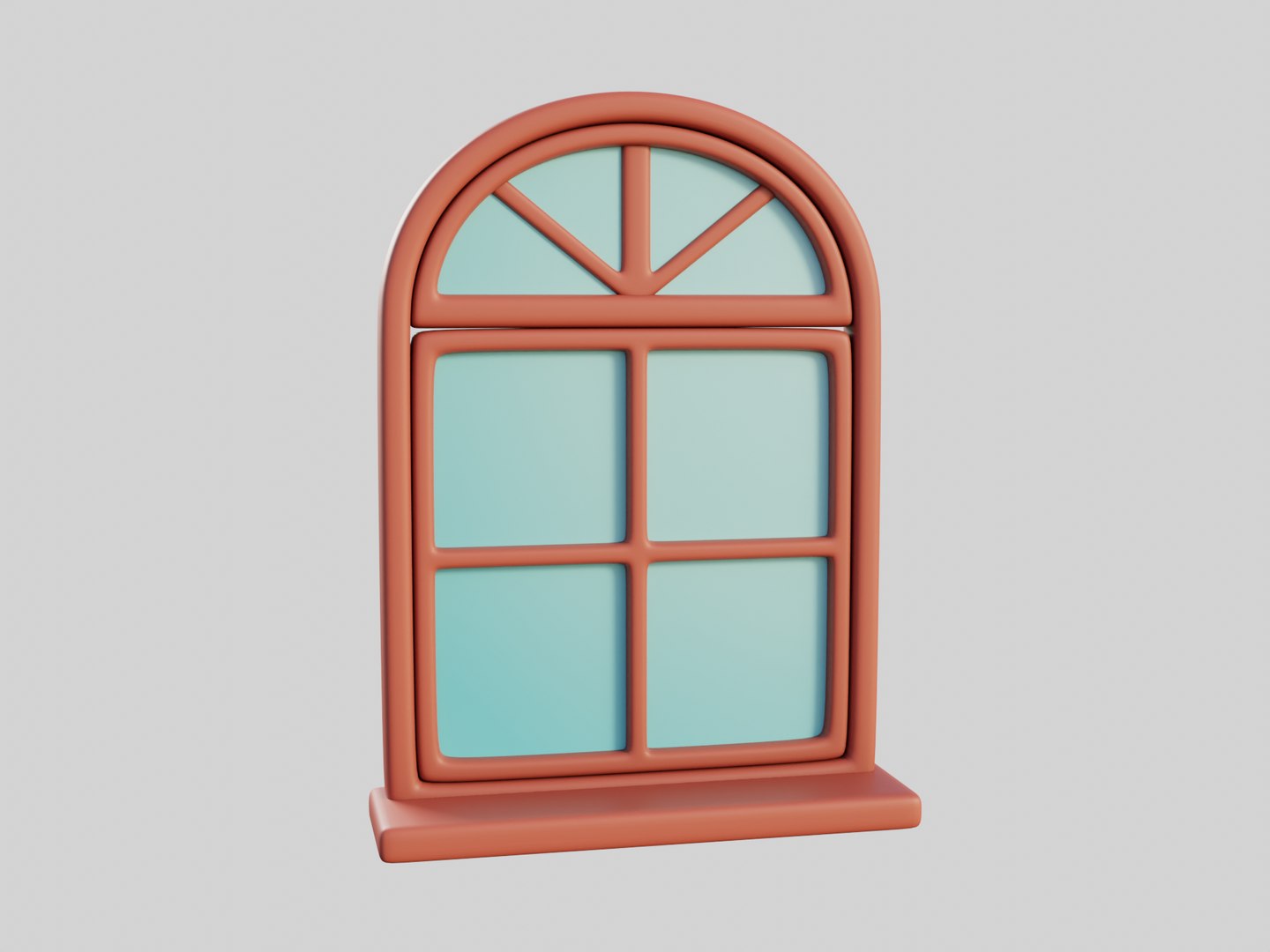 3D Cartoon Window 13a Model - TurboSquid 1900998
