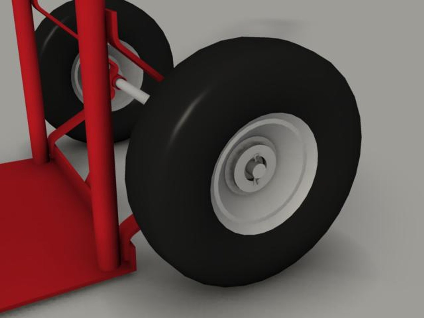 2 Wheel Dolly 3d 3ds