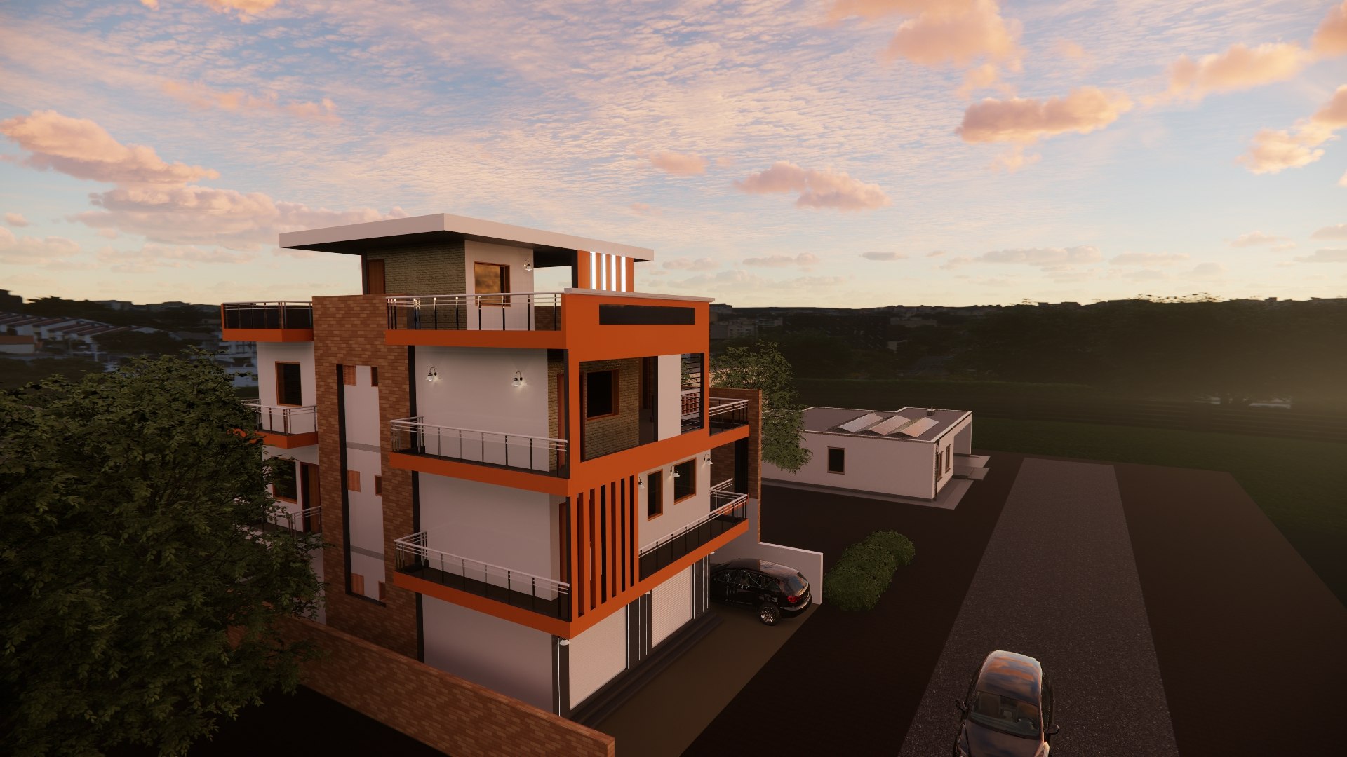 3D Building Project - TurboSquid 2412103