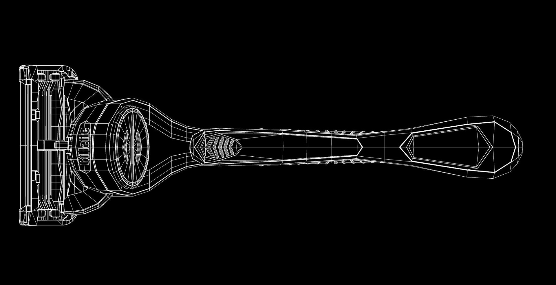 Gillette Fusion Razor 3d Obj