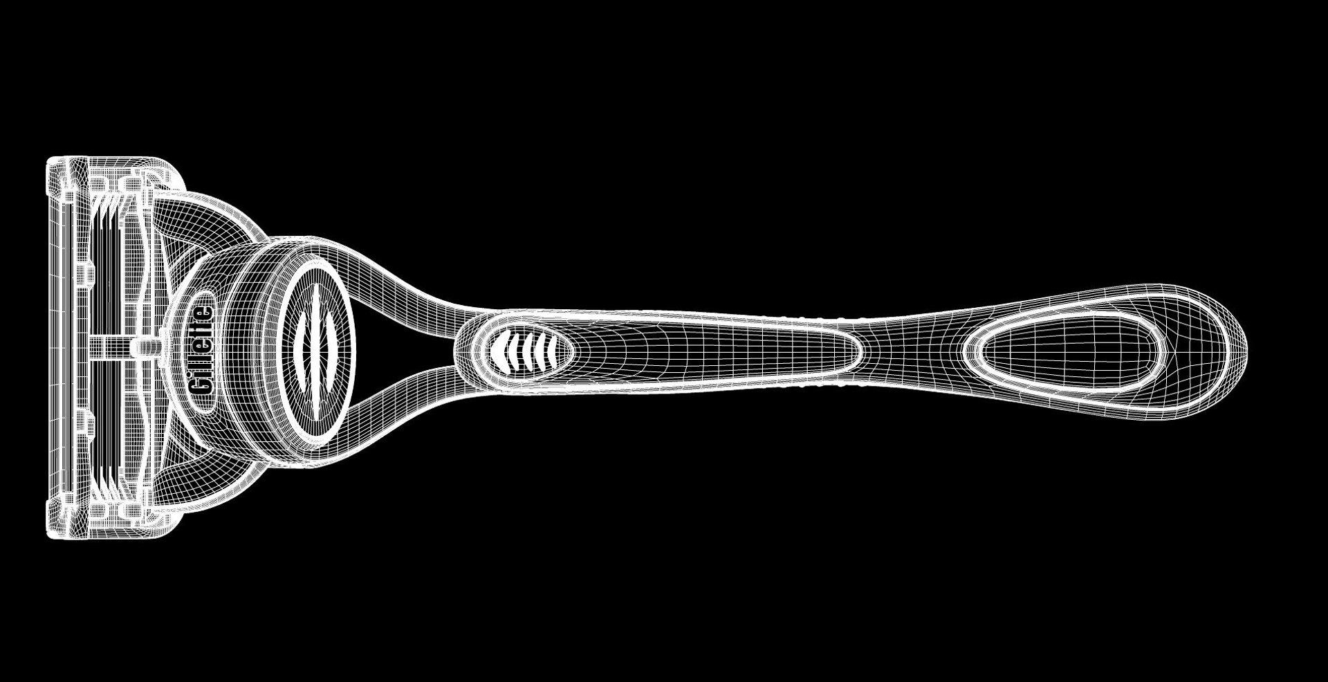 Gillette Fusion Razor 3d Obj