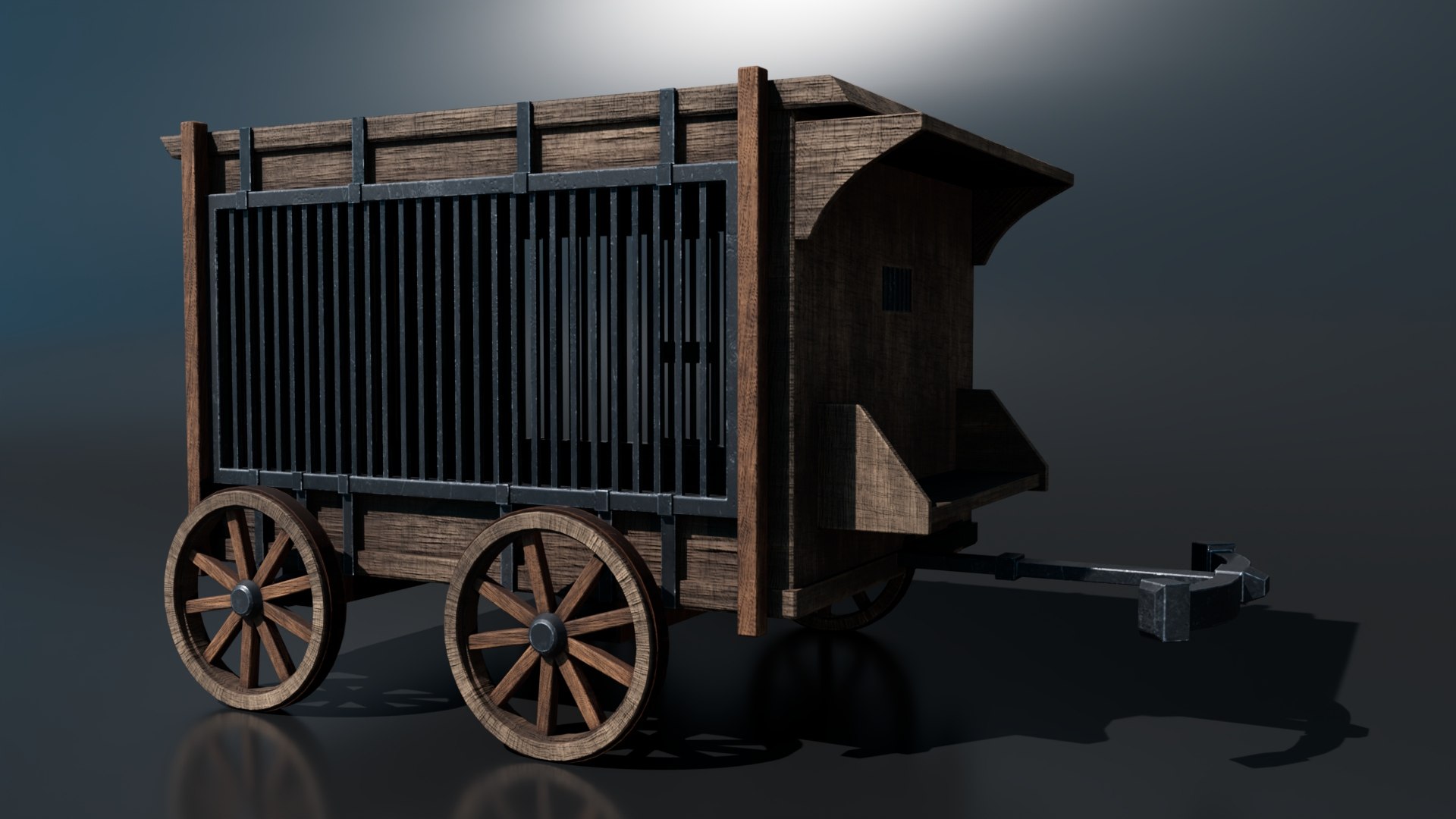 3D Medieval Carriage - TurboSquid 2320706