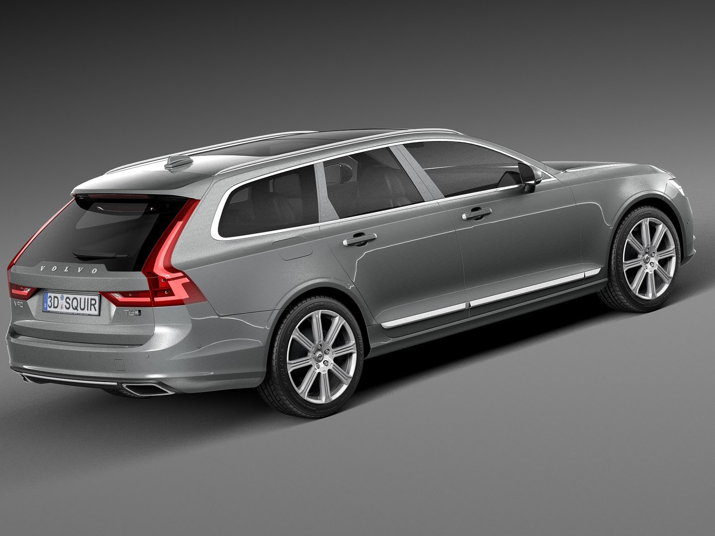 3d Model Estate 2017 V90