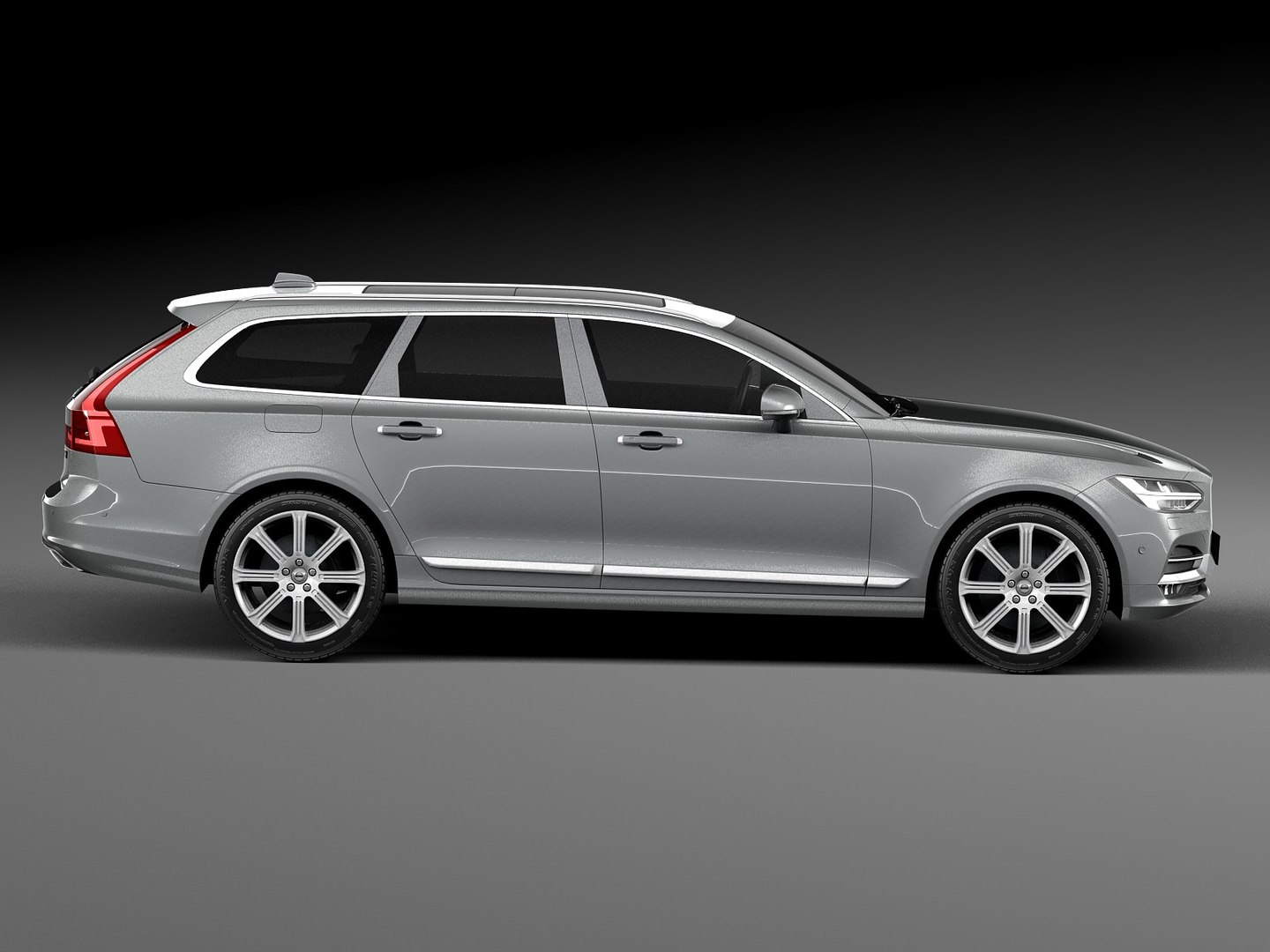 3d Model Estate 2017 V90
