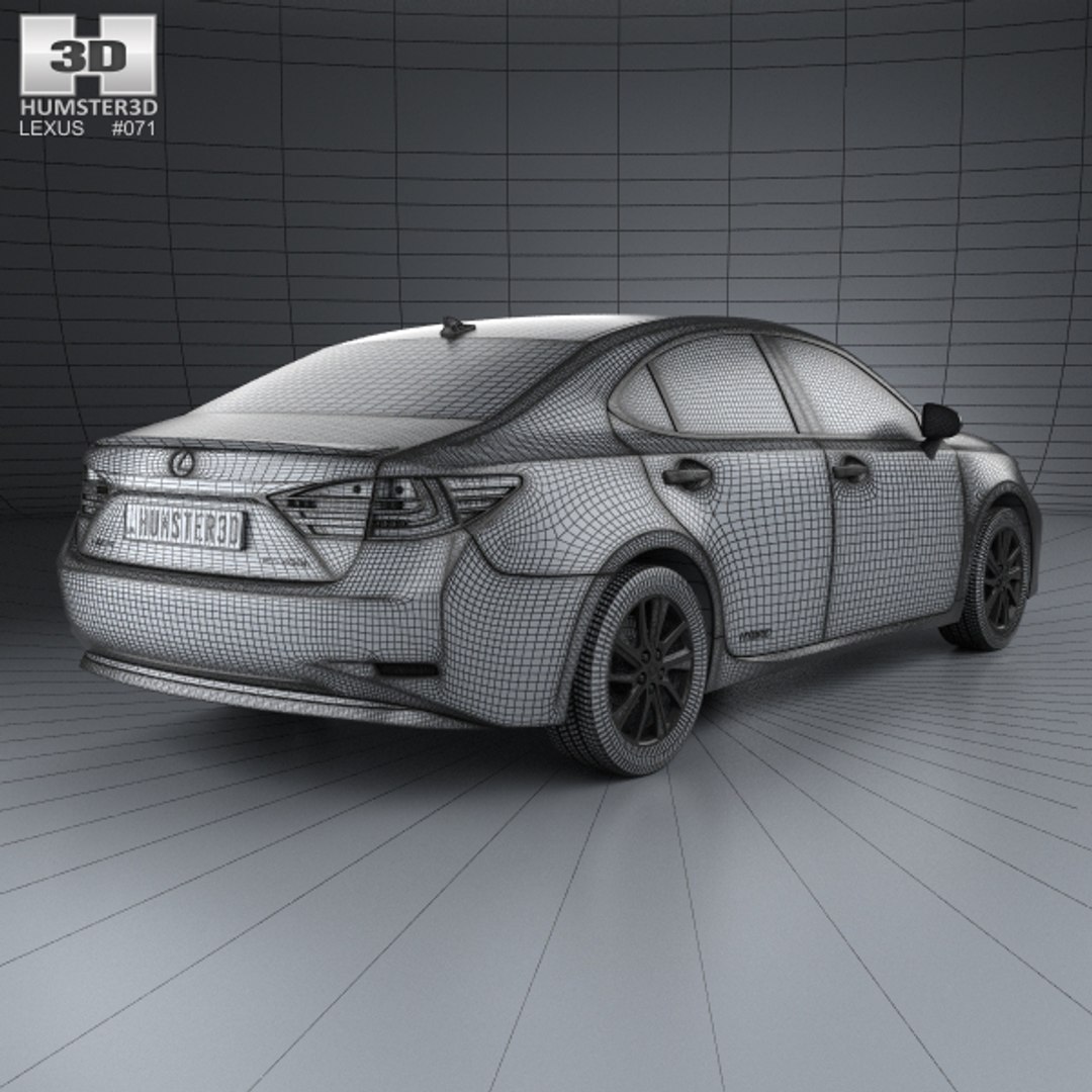 3D Lexus Es Hybrid Model - TurboSquid 1232085