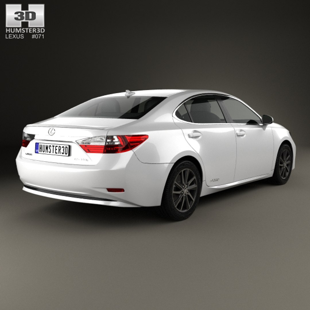 3D Lexus Es Hybrid Model - TurboSquid 1232085