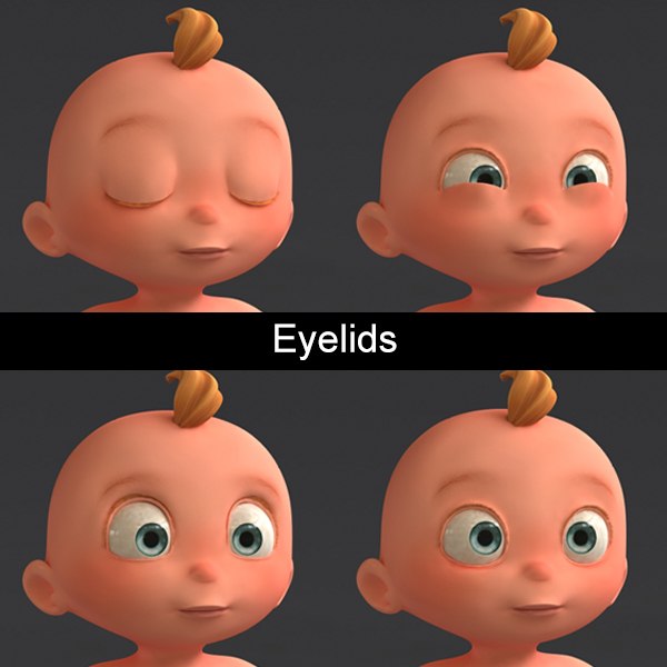 max cute cartoon baby expressions