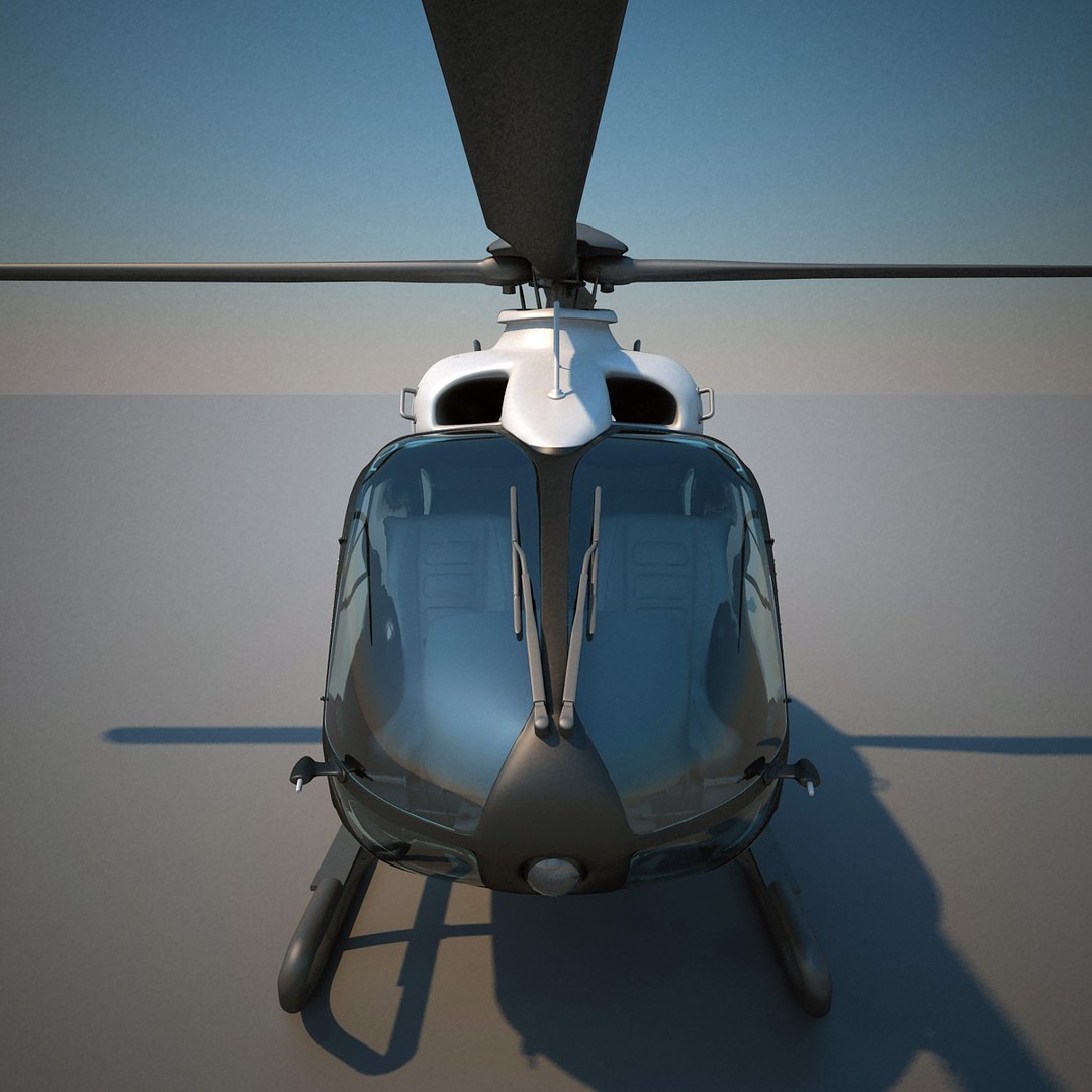 3d Model Eurocopter Ec-135