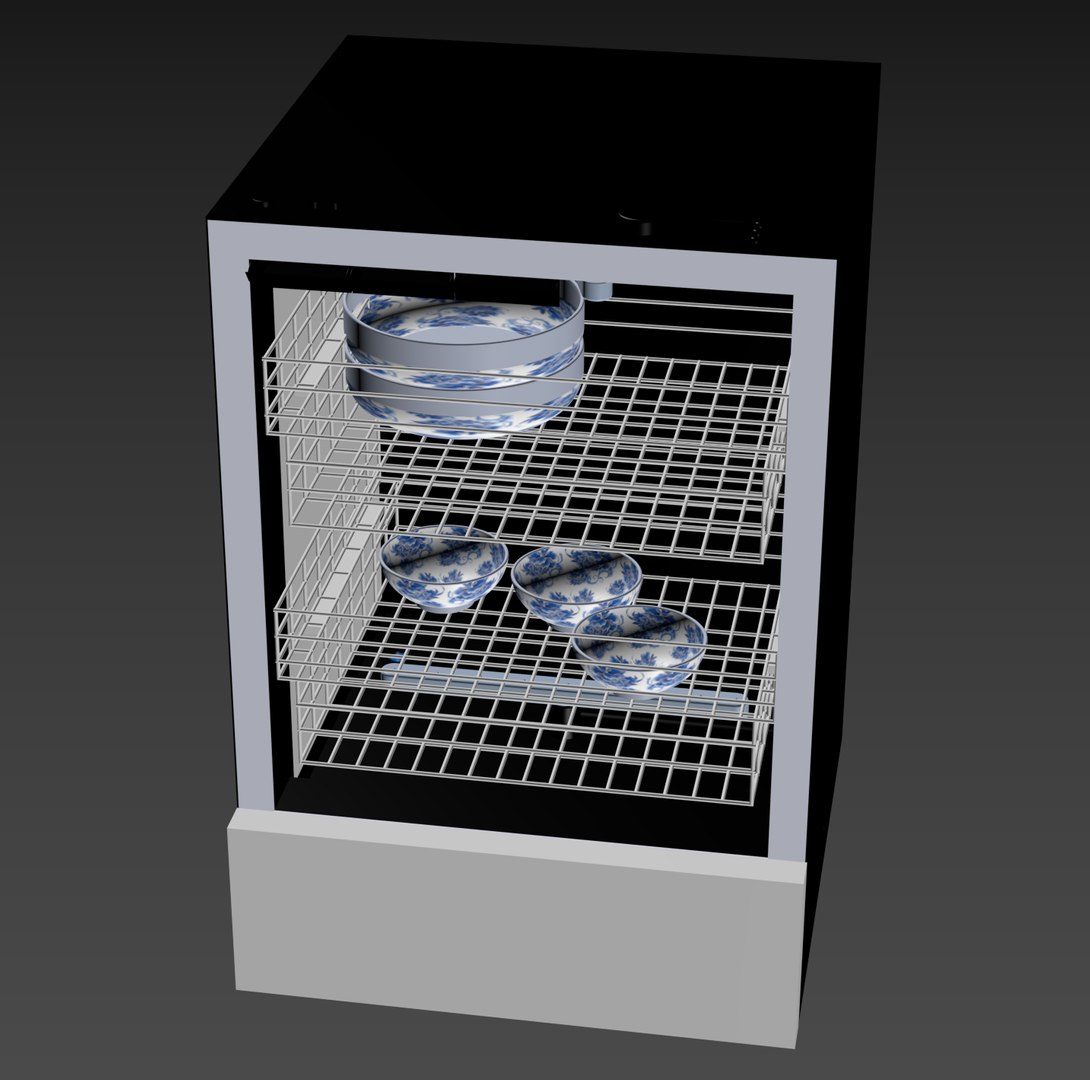 Dish-washing Machine Model - TurboSquid 1903349