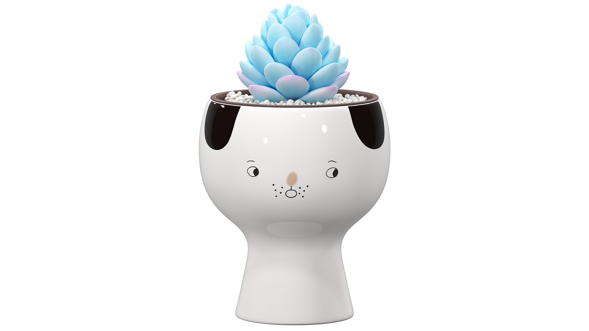 Flower Me Happy Pots 02 3D - TurboSquid 2096902