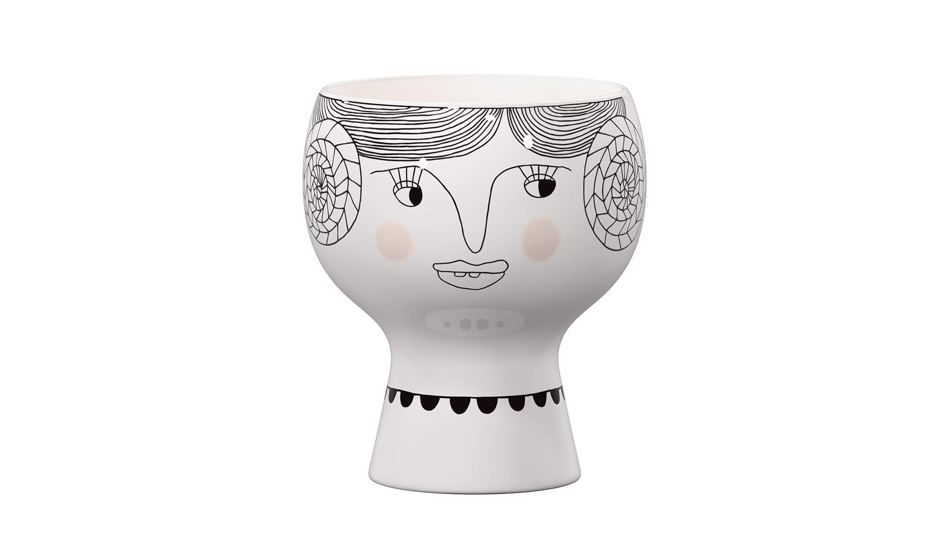 Flower Me Happy Pots 02 3D - TurboSquid 2096902