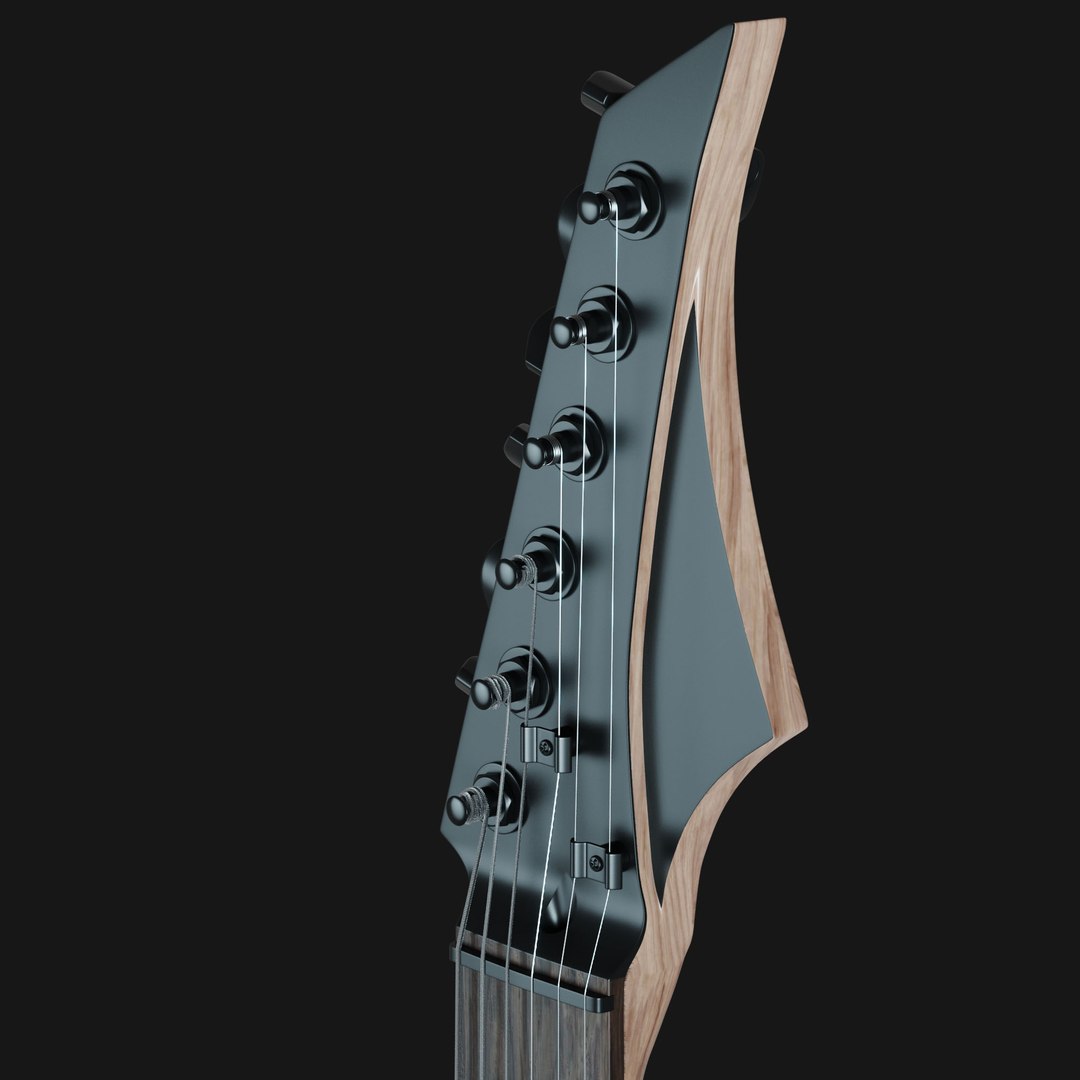 3D Electric Guitar Model - TurboSquid 2037124