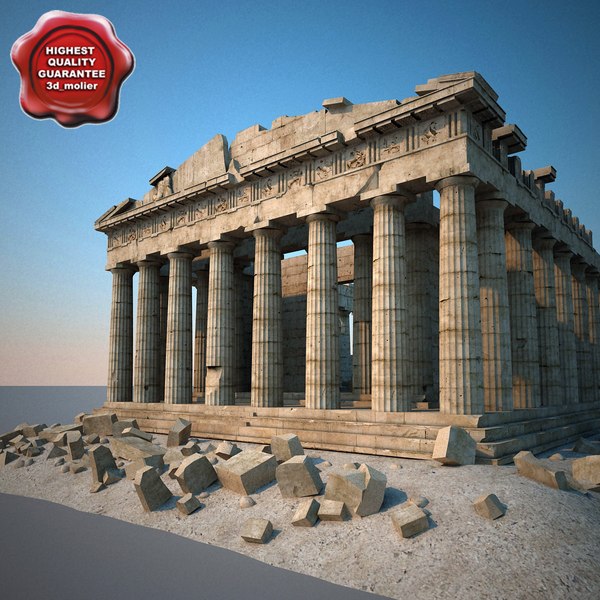 Greek Temple 3D Models for Download | TurboSquid