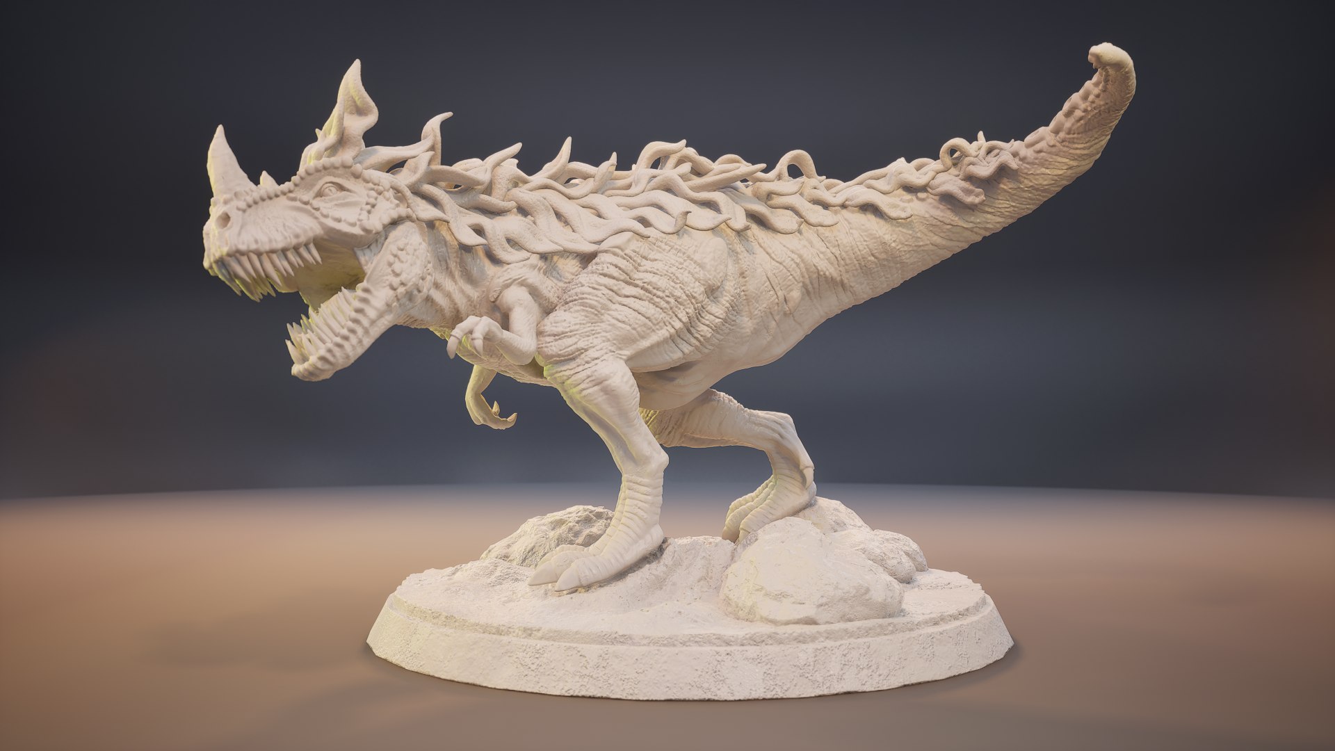 3D Feathered T-Rex Gargantuan 3D Print Model - TurboSquid 2152875