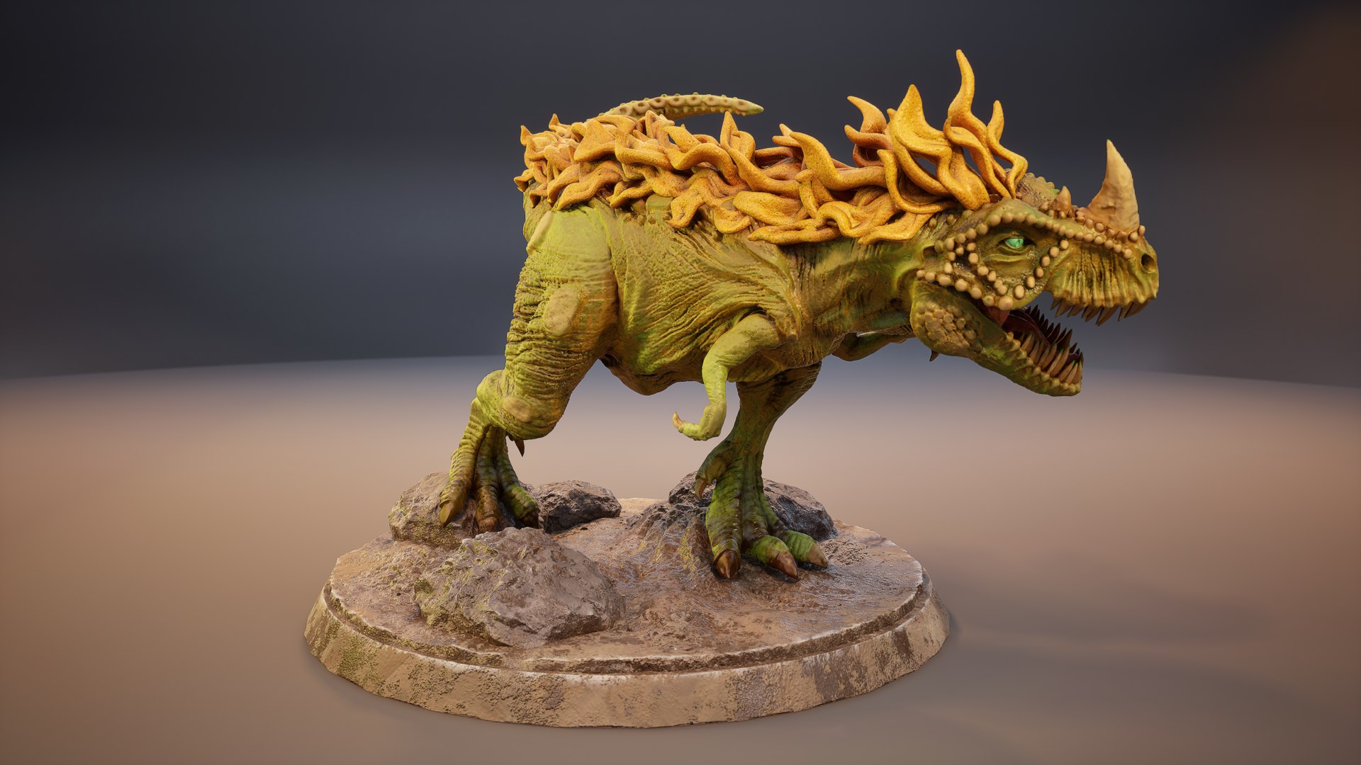 3D Feathered T-Rex Gargantuan 3D Print Model - TurboSquid 2152875