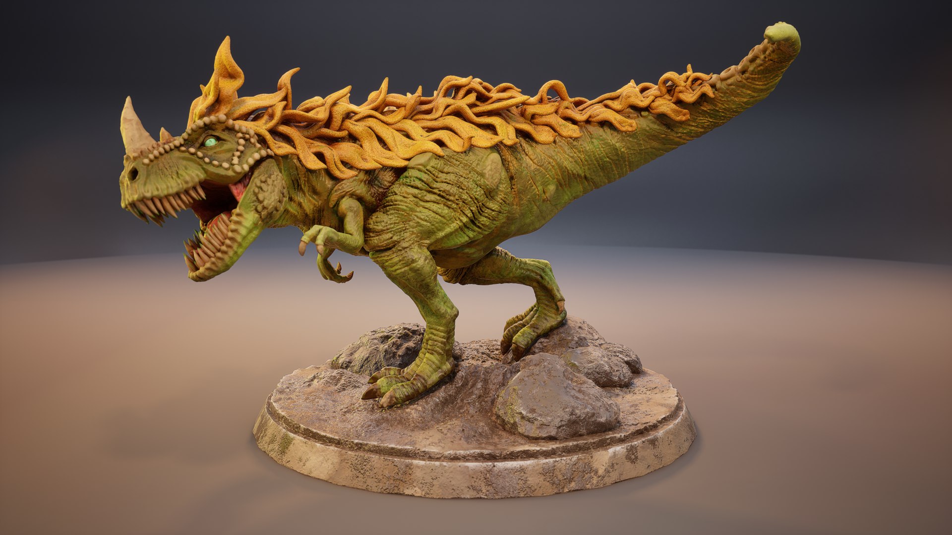 3D Feathered T-Rex Gargantuan 3D Print Model - TurboSquid 2152875