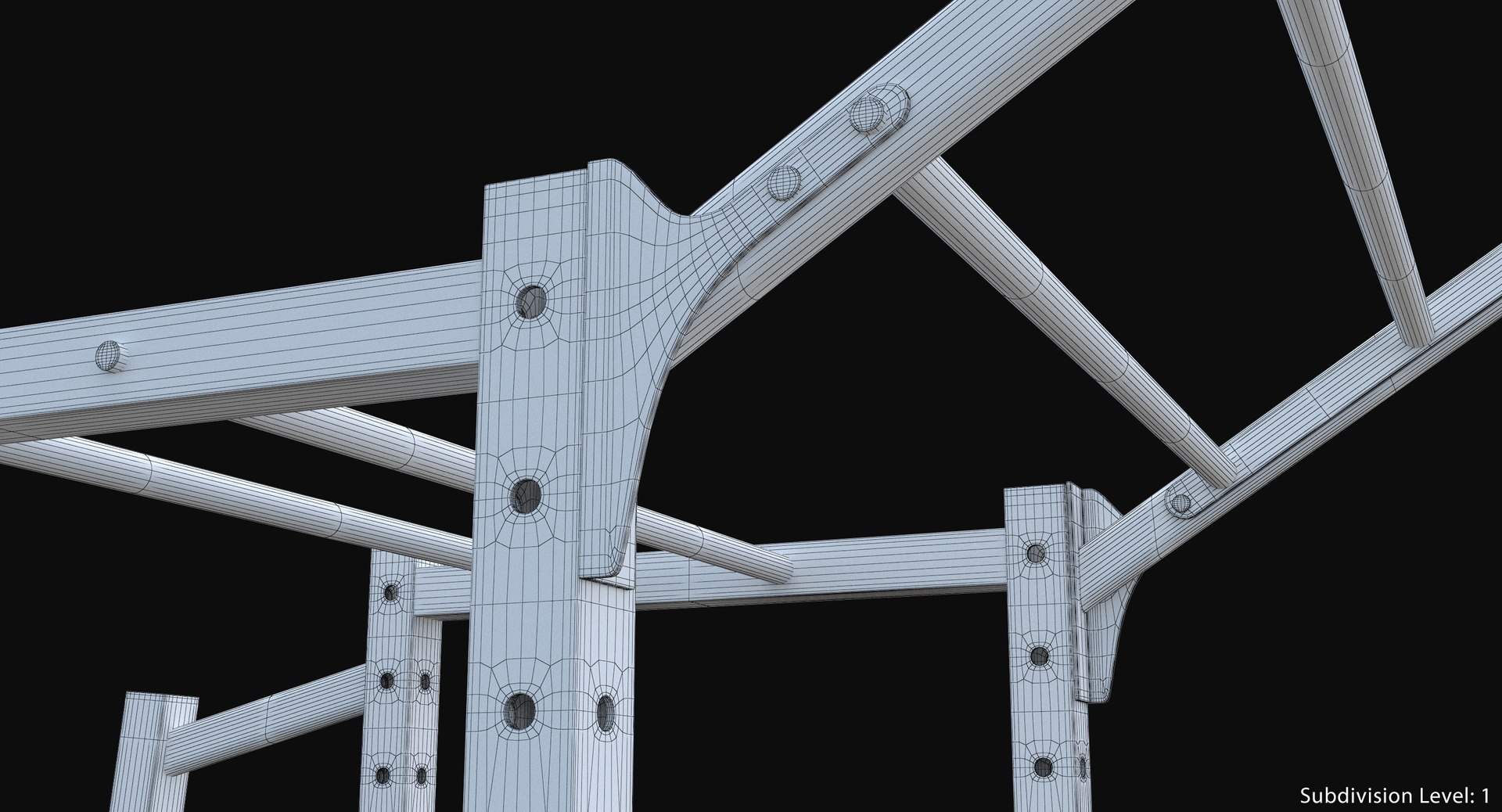 Crossfit Rack 3D Model - TurboSquid 1383475