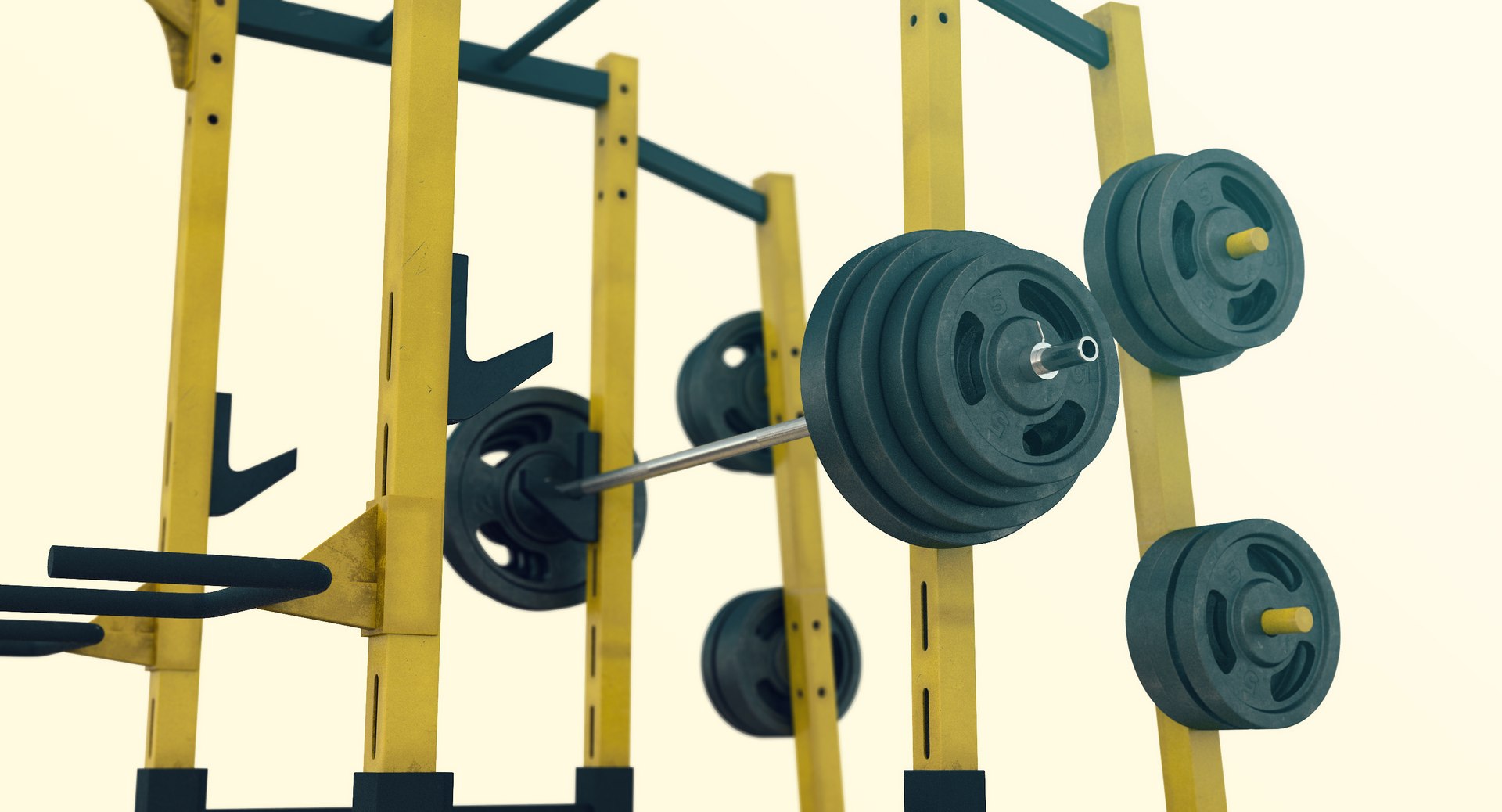 Crossfit Rack 3D Model - TurboSquid 1383475