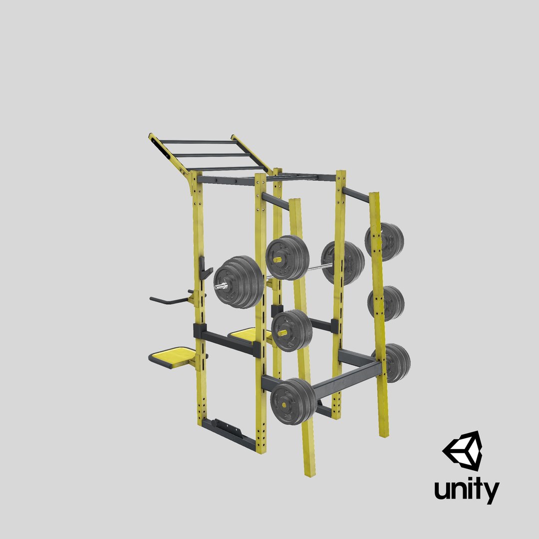 Crossfit rack 3D model - TurboSquid 1383475