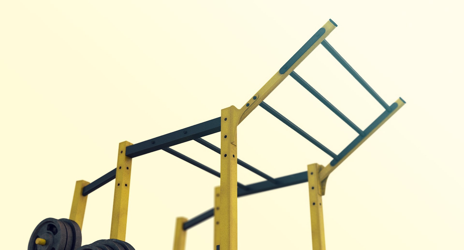 Crossfit Rack 3D Model - TurboSquid 1383475