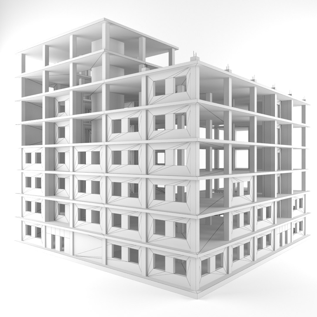 c4d construction building