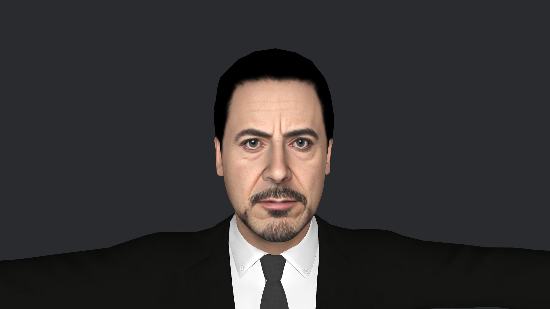 Robert Downey Jr Hyper Realistic Full Body Fully Rigged Character 3D ...
