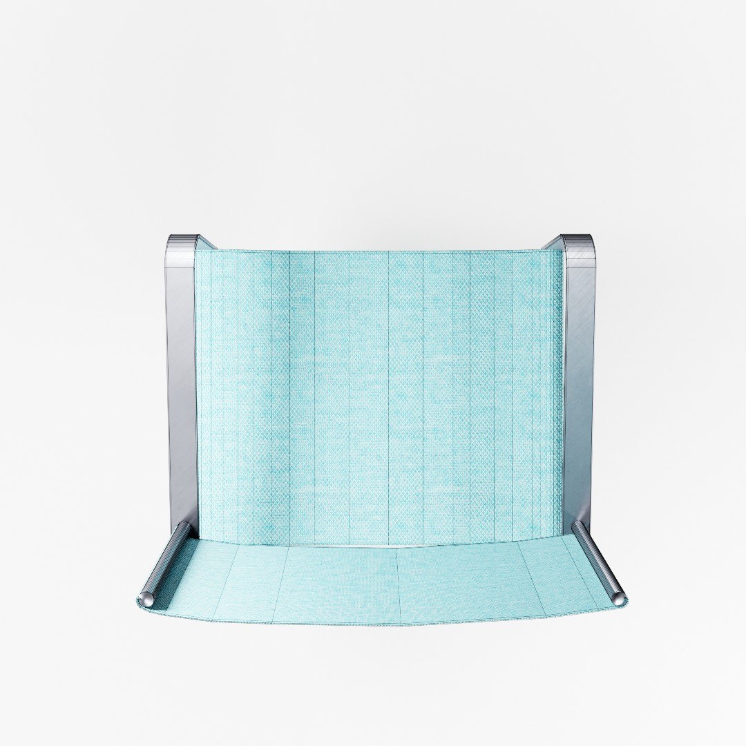 Fellini chair model - TurboSquid 1606472