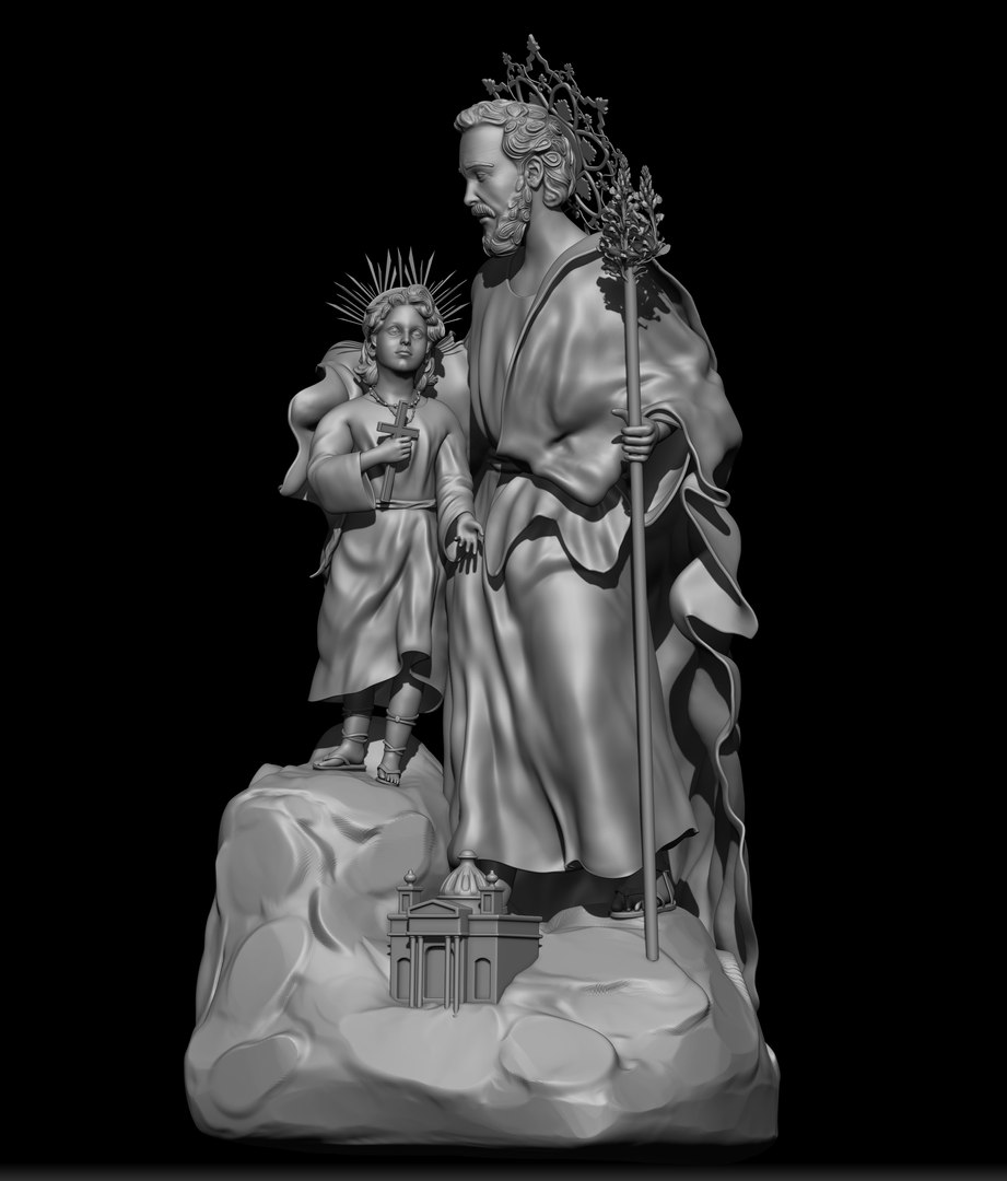 3D Model Jesus Statue 3D Print Model - TurboSquid 2326660