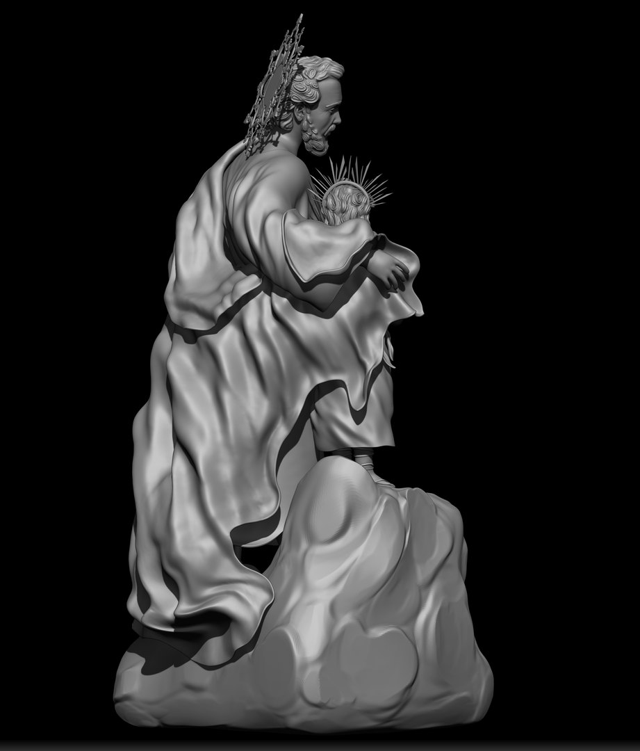 3D Model Jesus Statue 3D Print Model - TurboSquid 2326660