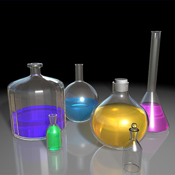 lab chemistry 3d model