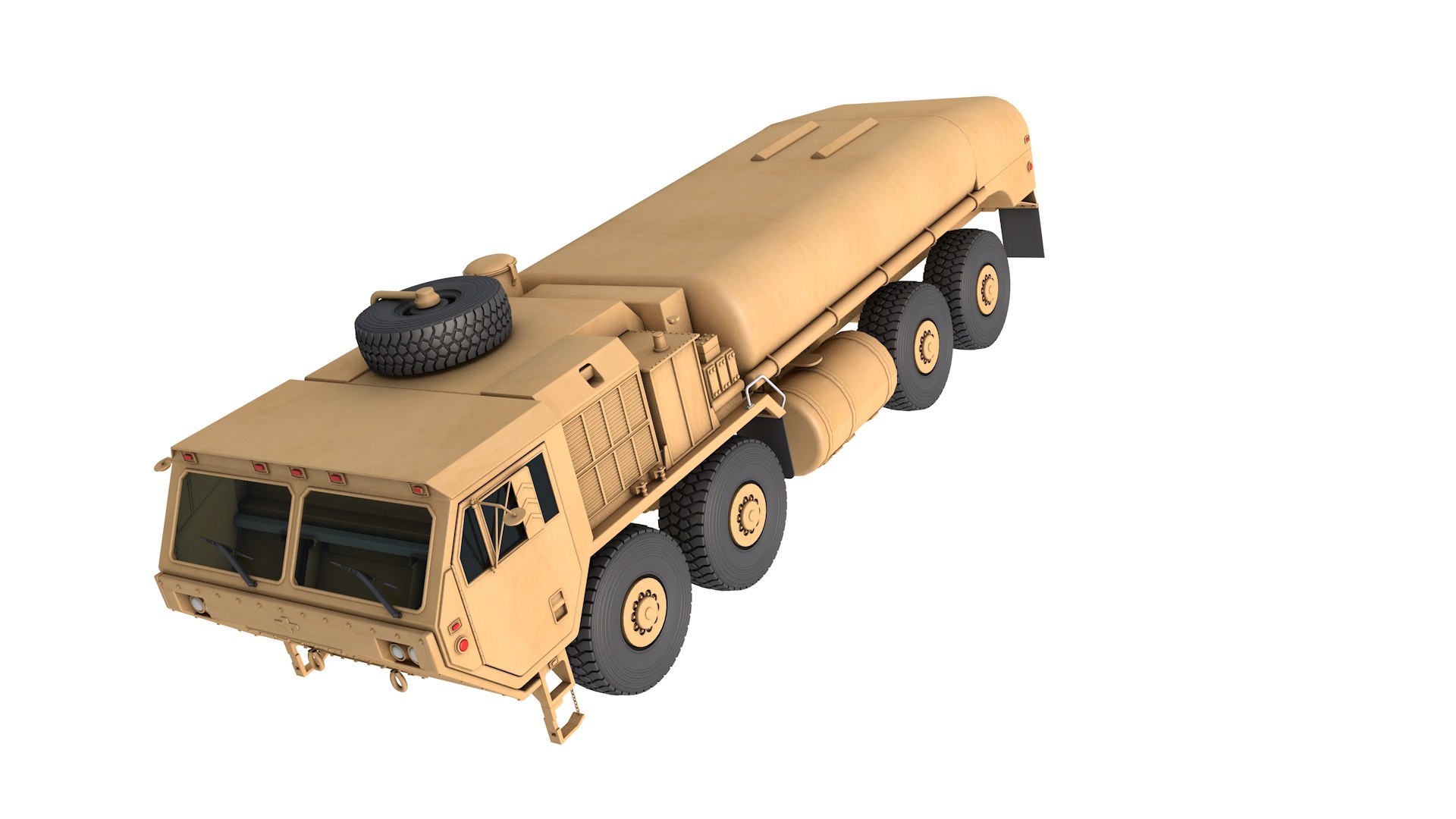 3D HEMTT A4 M978 Fuel Tanker Model - TurboSquid 2382690