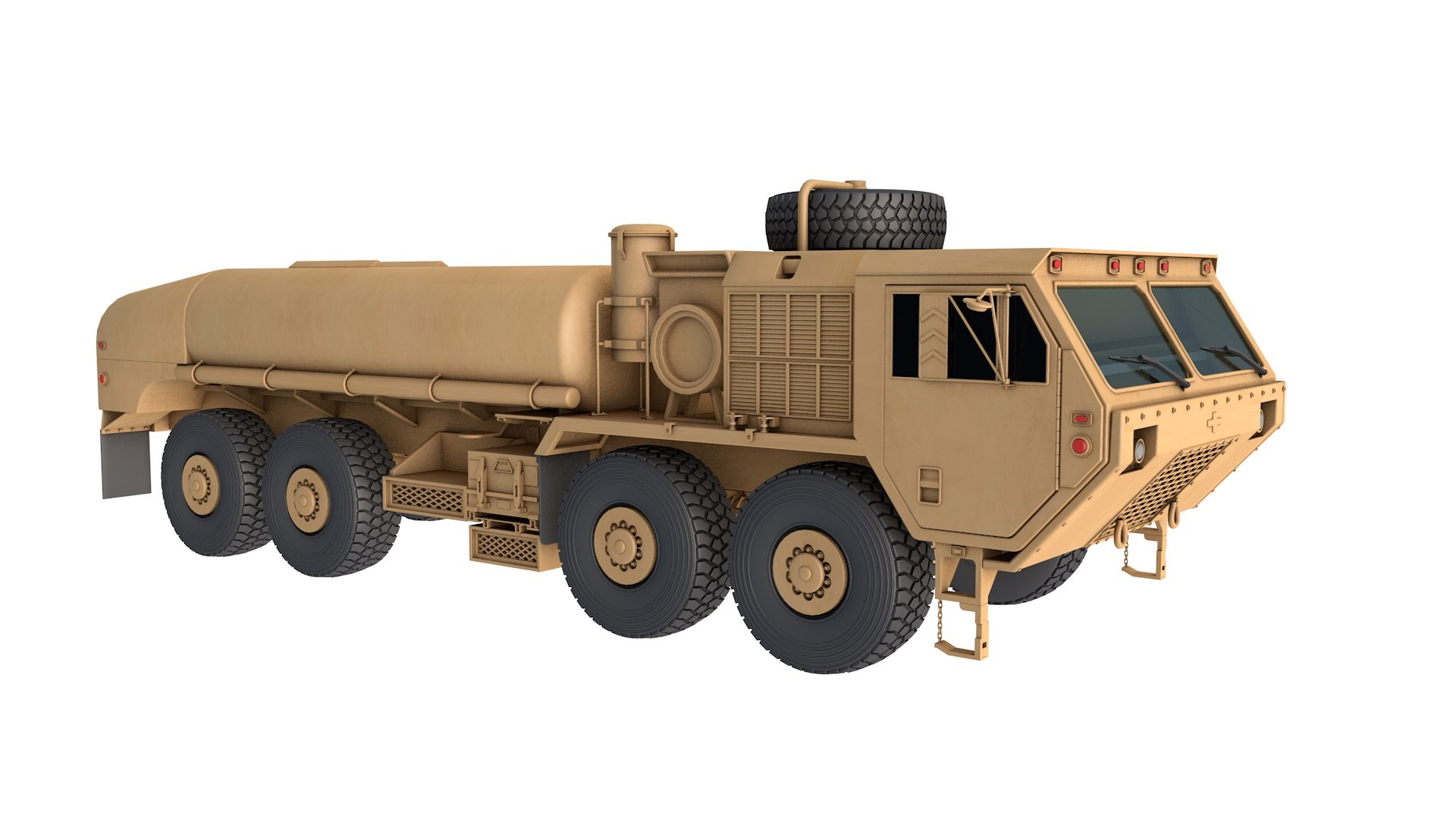 3D HEMTT A4 M978 Fuel Tanker Model - TurboSquid 2382690