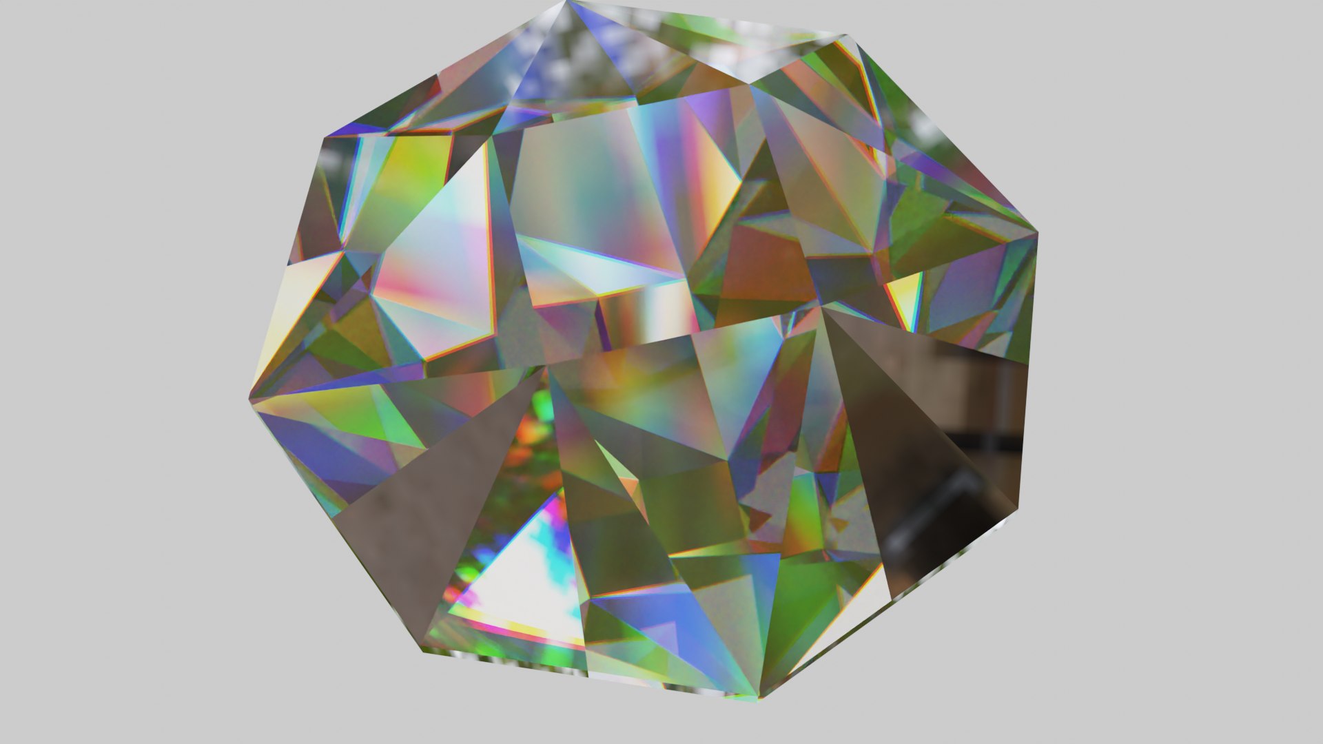 Double Cut Diamond 3D Model - TurboSquid 1850847