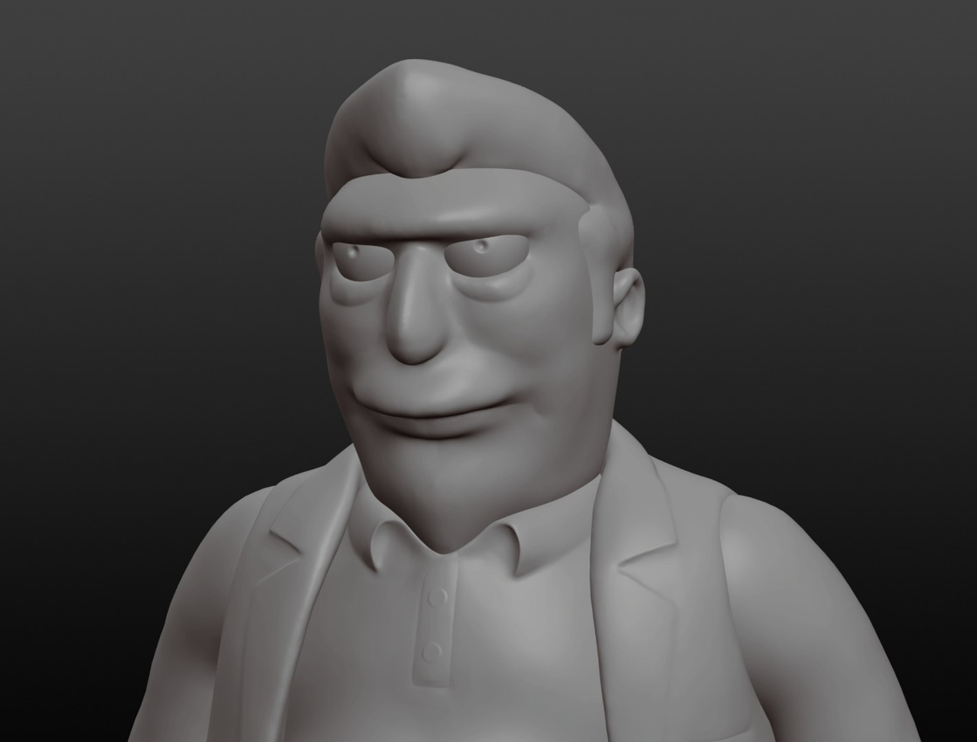 Free Fat Tony 3D Model - TurboSquid 1419025