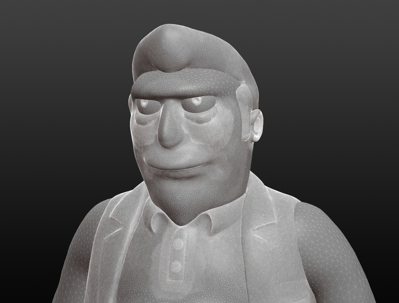 Free fat tony 3D model - TurboSquid 1419025