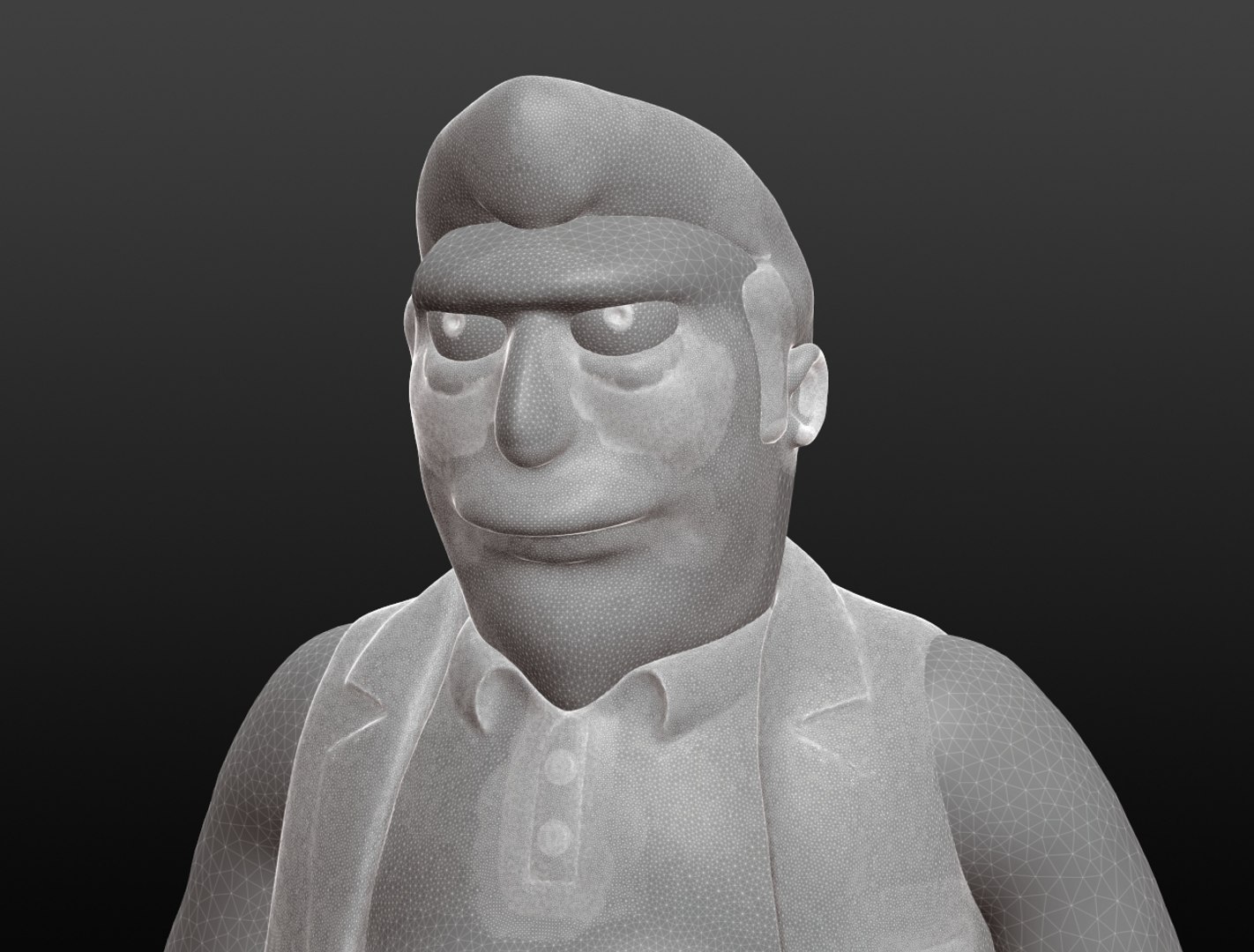Free Fat Tony 3D Model - TurboSquid 1419025