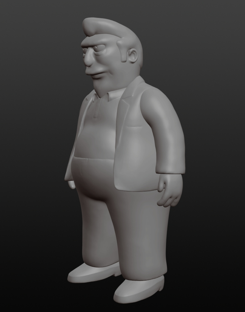 Free fat tony 3D model - TurboSquid 1419025