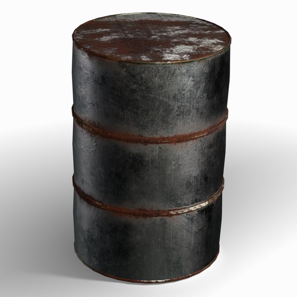 Rusty Steel Drum 3D model - TurboSquid 1927584