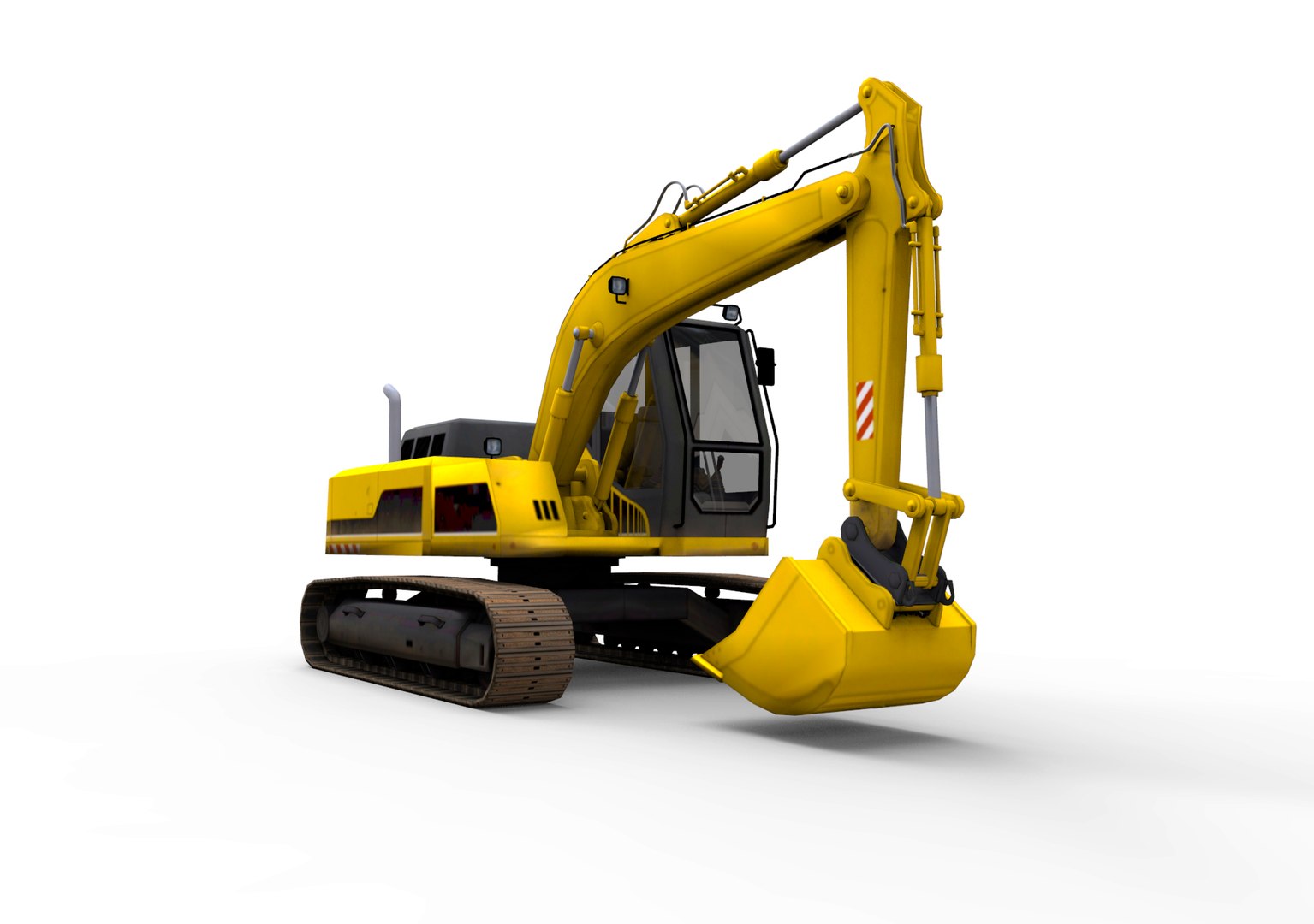 3D excavator digger industrial model - TurboSquid 1370197