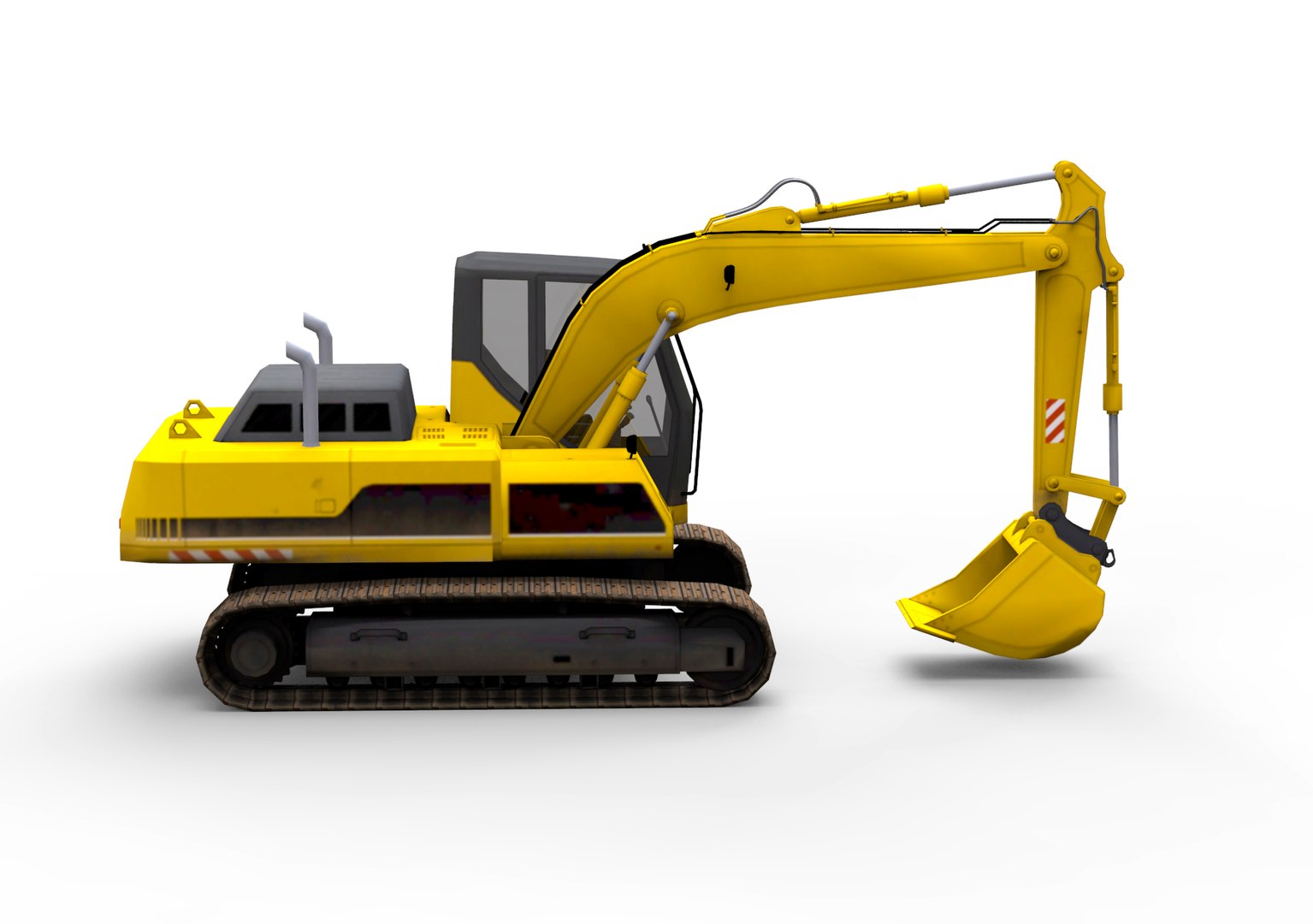 3D excavator digger industrial model - TurboSquid 1370197