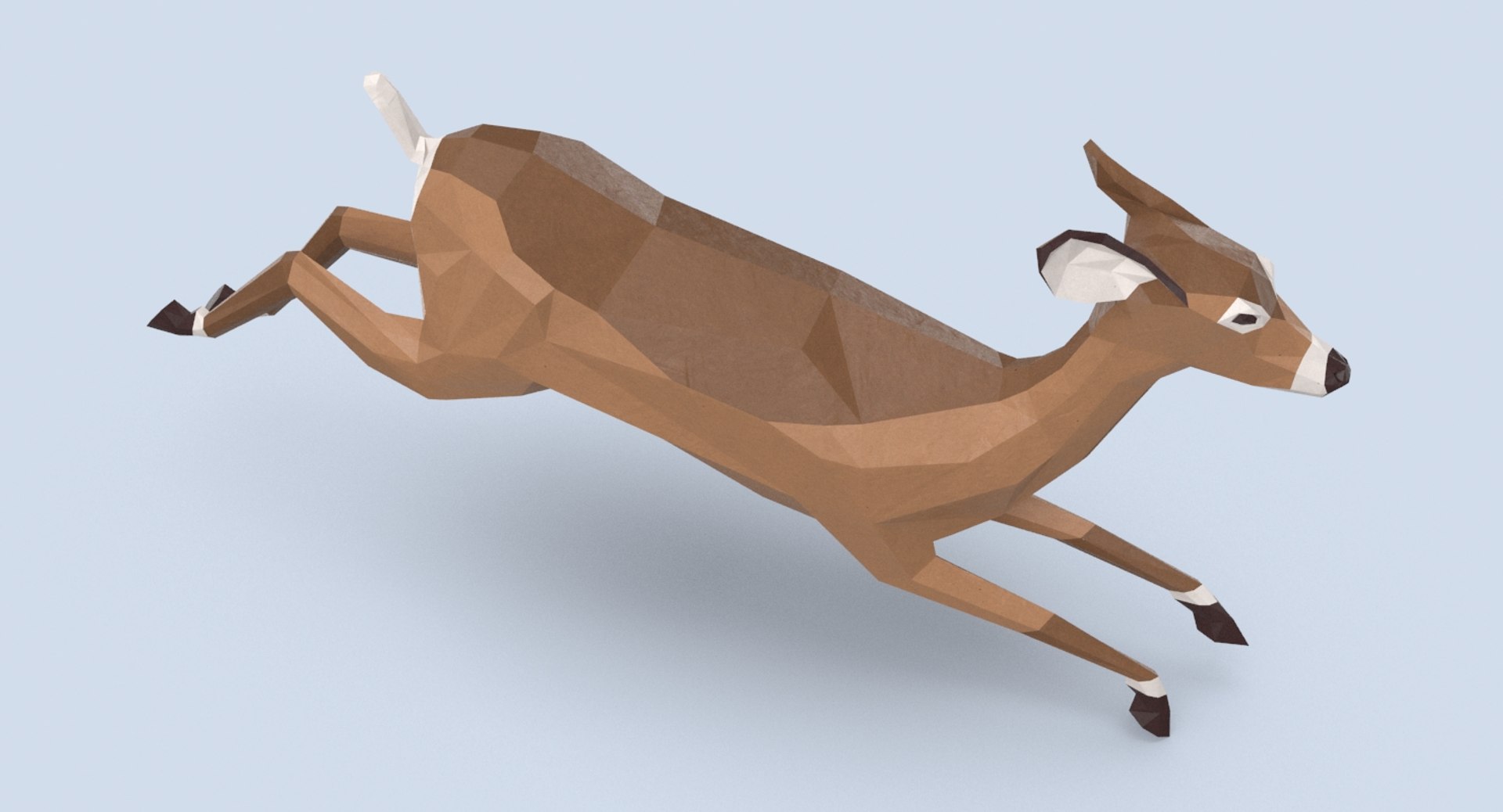 Doe---running Model - TurboSquid 1192612