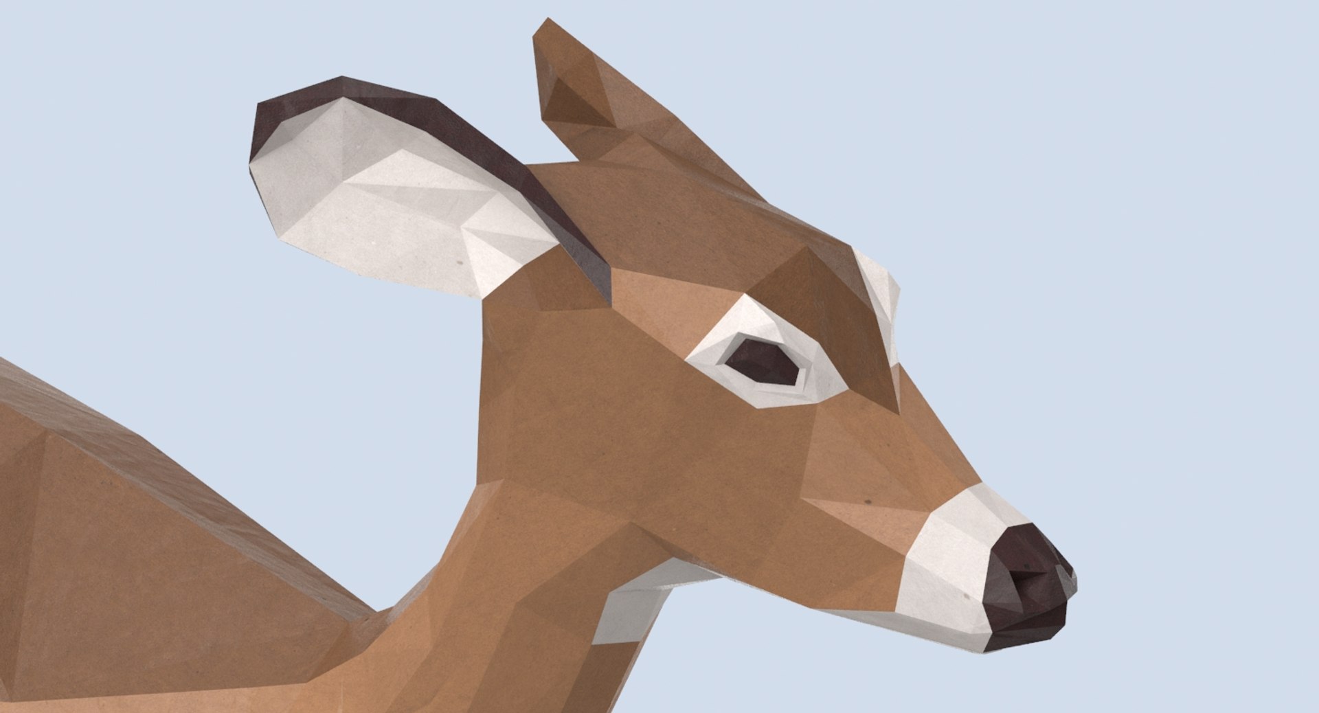 Doe---running Model - TurboSquid 1192612