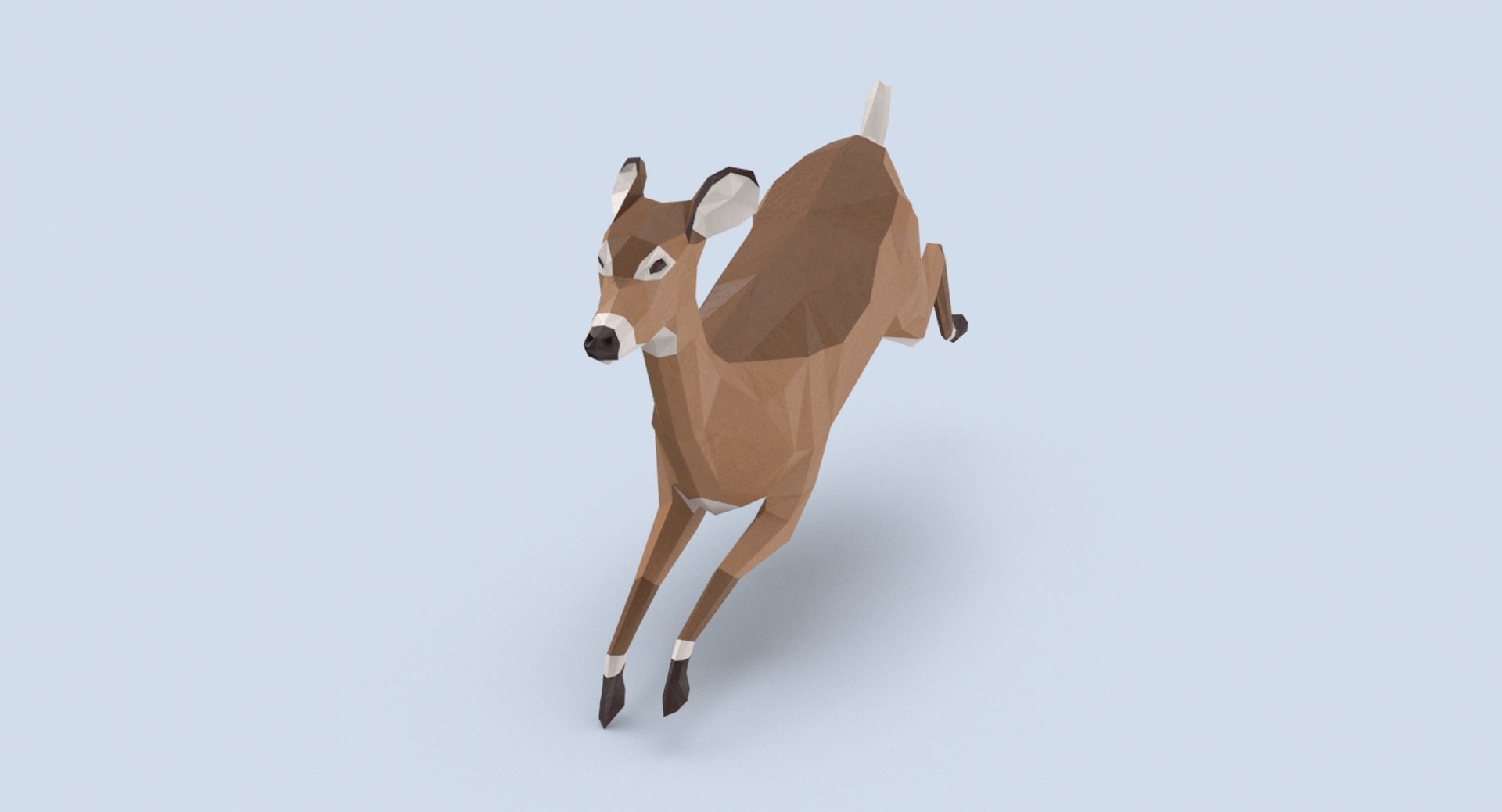 Doe---running Model - TurboSquid 1192612