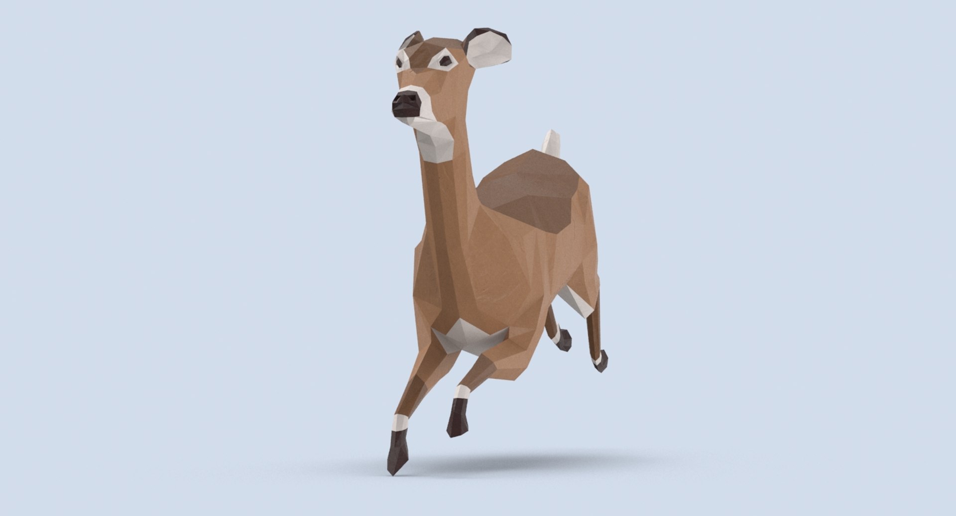 Doe---running Model - TurboSquid 1192612