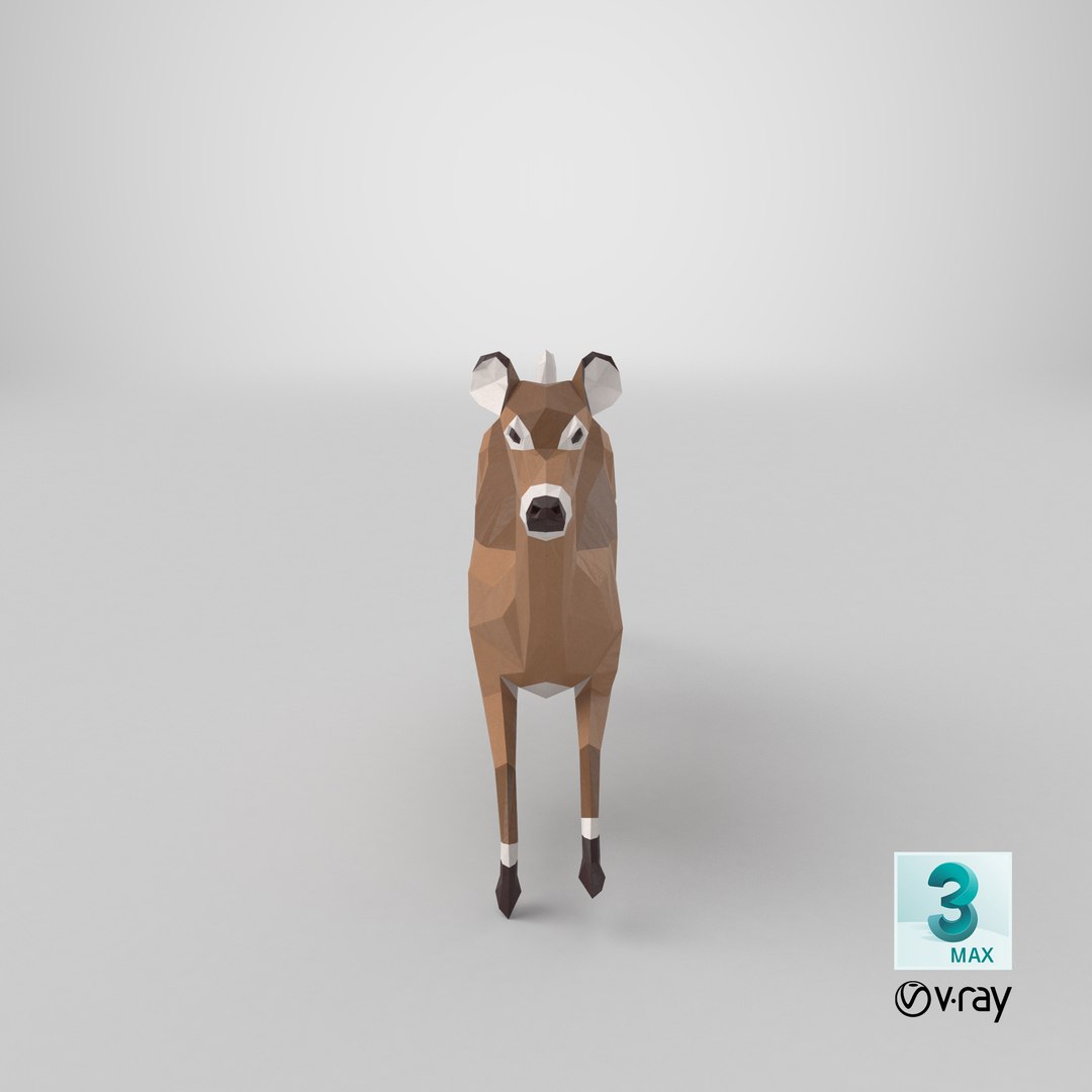 Doe---running Model - TurboSquid 1192612