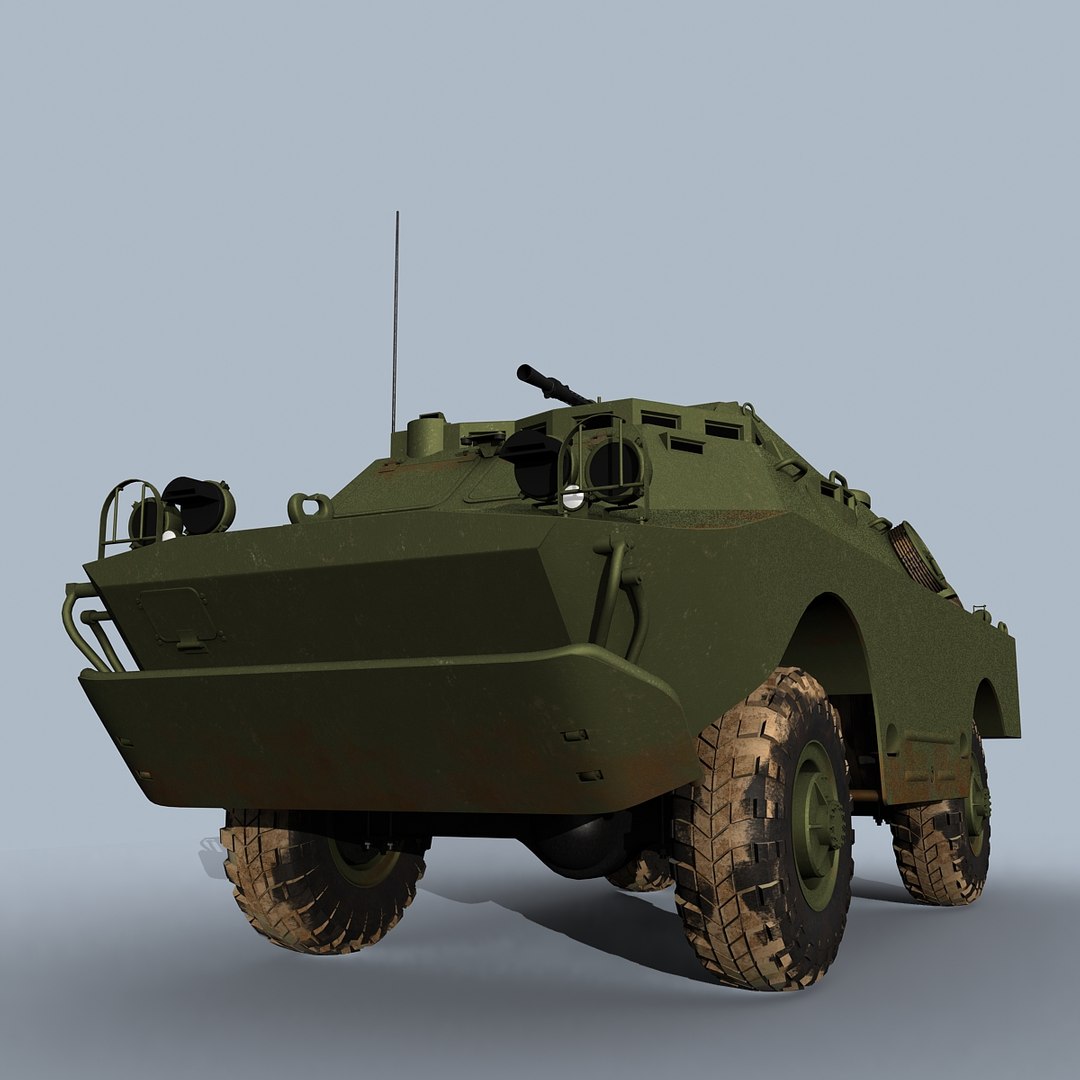 Brdm Brdm-2 3d Max